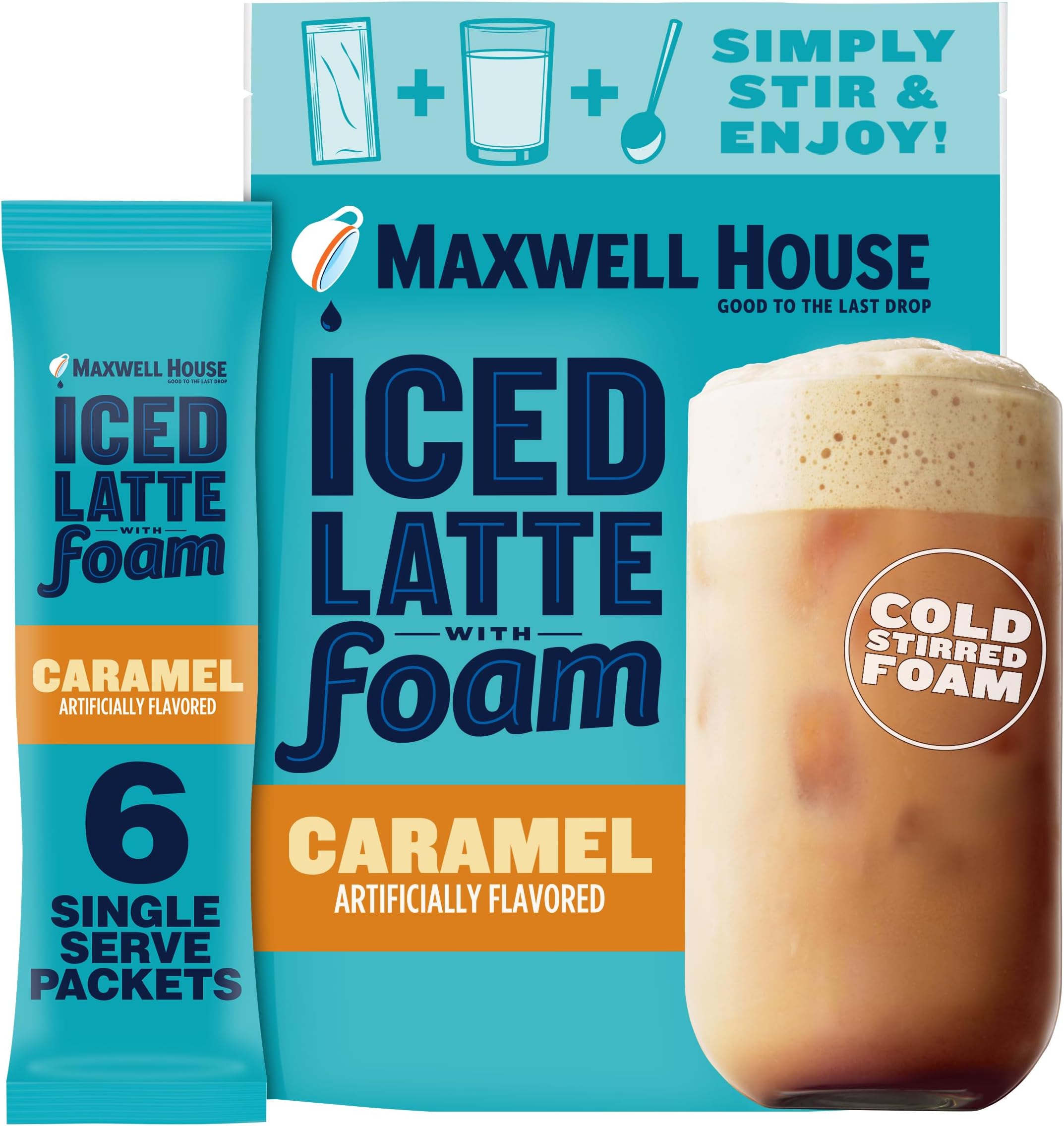 Amazon.com : Blink Flavored Instant Iced Coffee, Dried Keto Coffee ...