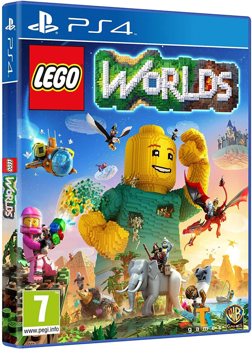 Warner Bros LEGO Worlds, PS4 Básico PlayStation 4 vídeo - Juego (PS4 ...