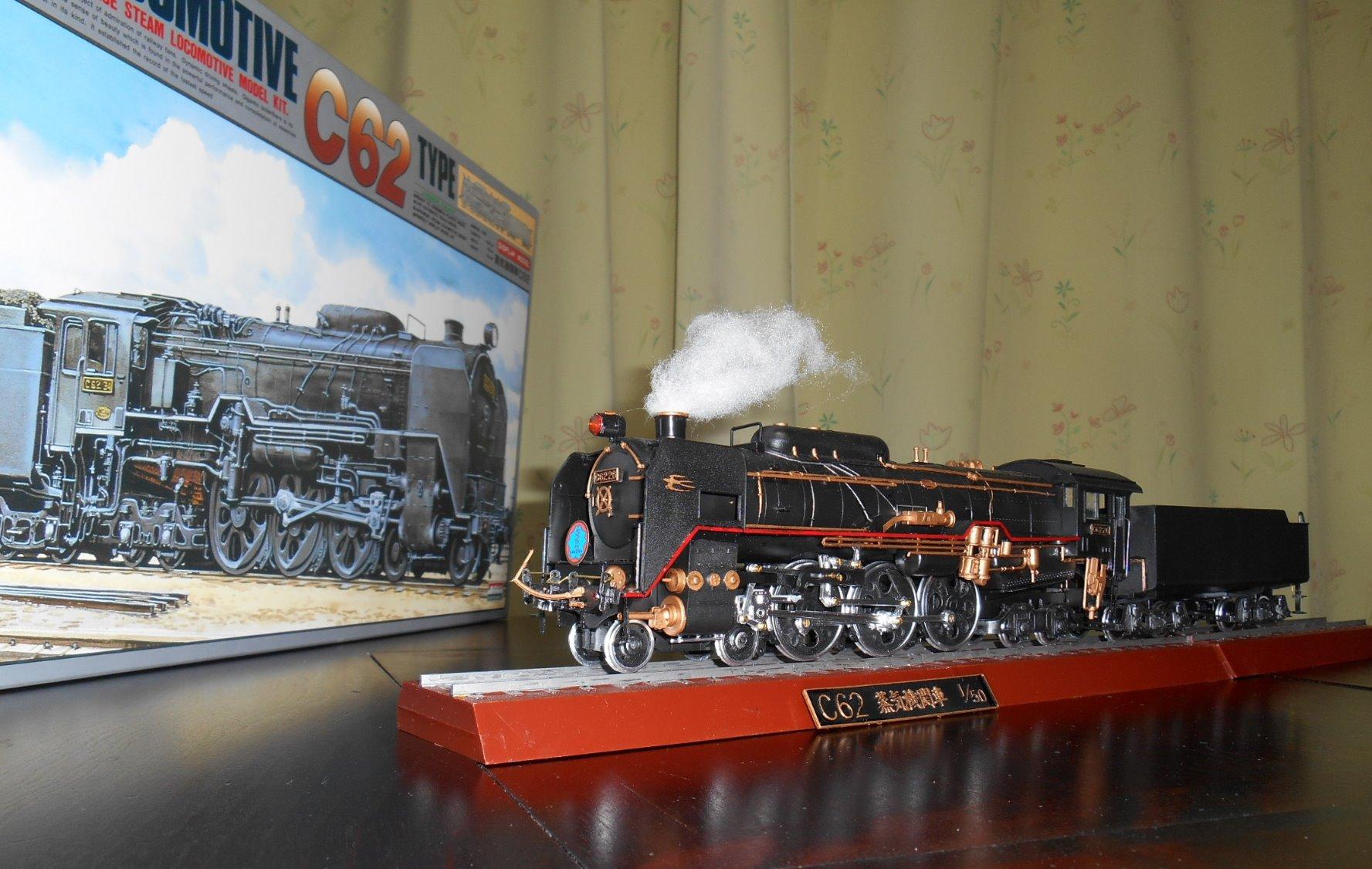 Amazon | マイクロエース 1/50 蒸気機関車 C62 | プラモデル 通販