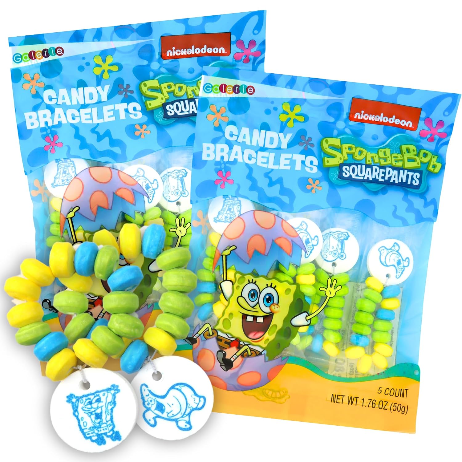 Amazon.com : SpongeBob SquarePants Candy, Fun Edible Jewelry, Party ...