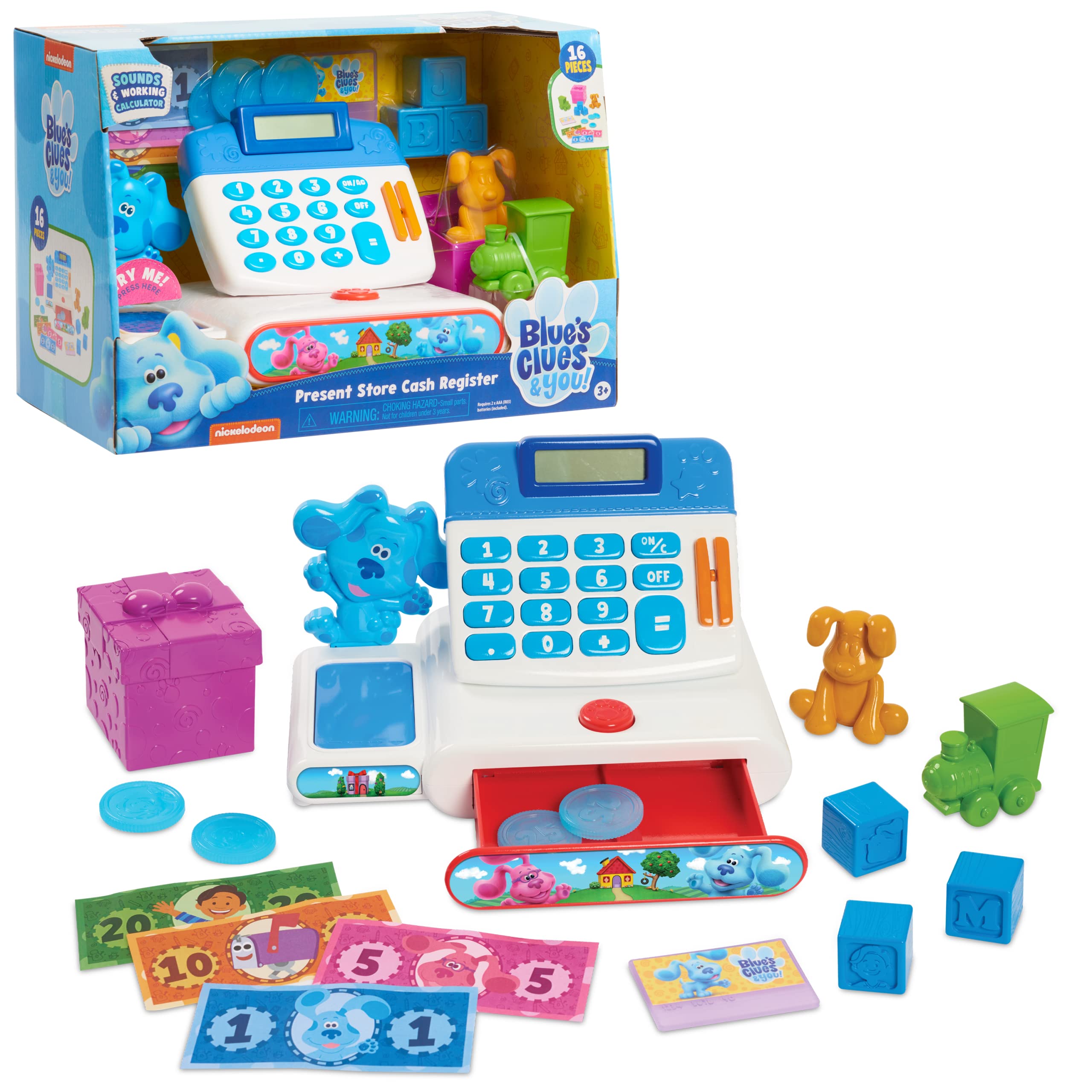 Blues Clues And You Present Store Cash Register 14 Piece | Desertcart OMAN