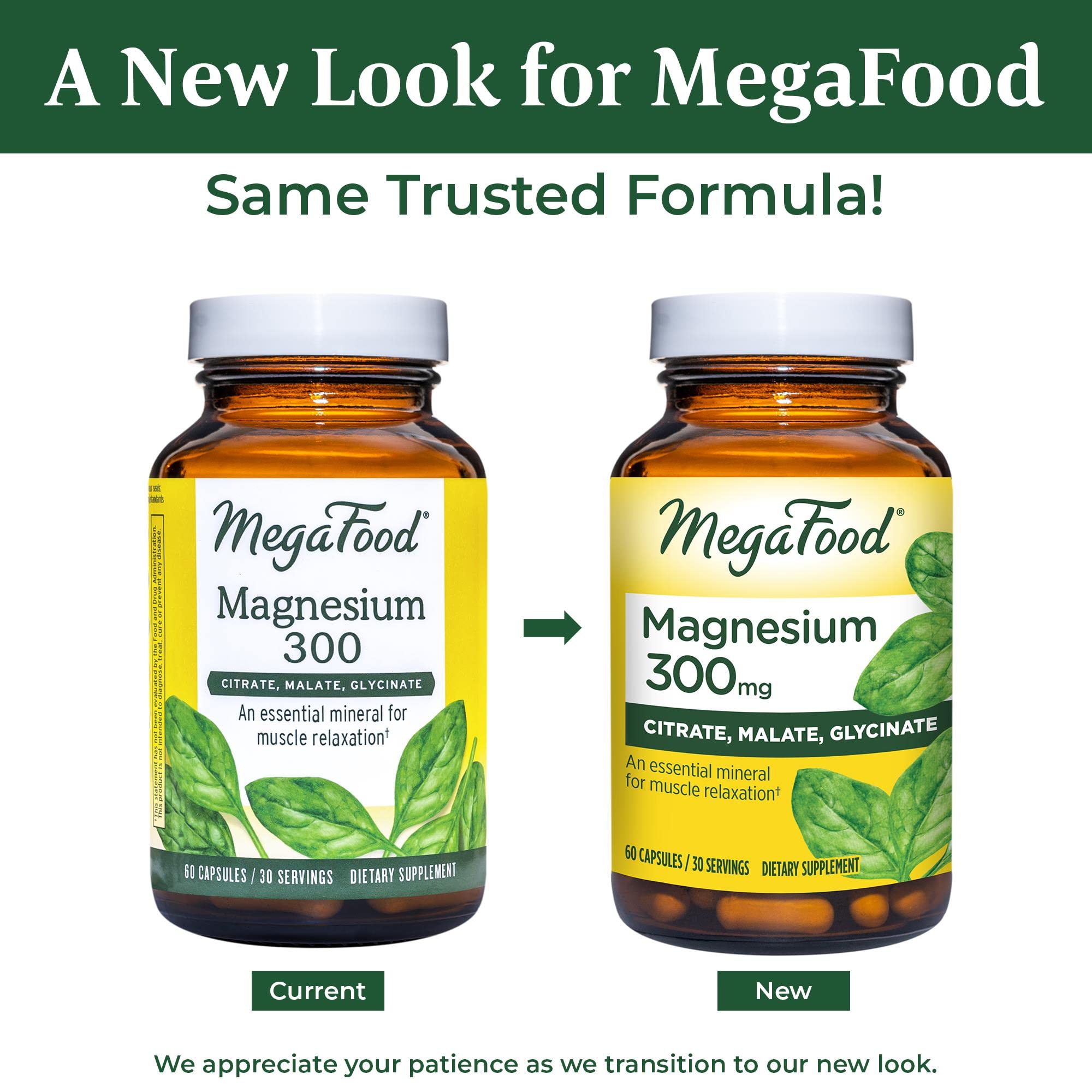 Snapklik.com : MegaFood Magnesium 300 Mg - Highly Absorbable Blend Of ...