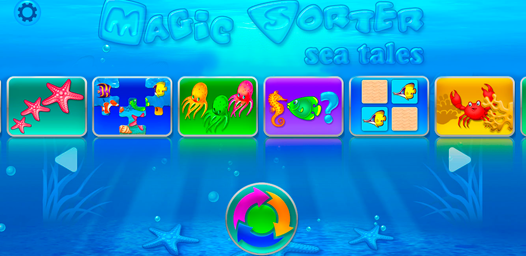 Magic Sorter - Sea Tales - 10 in 1 - to develop important cognitive and ...