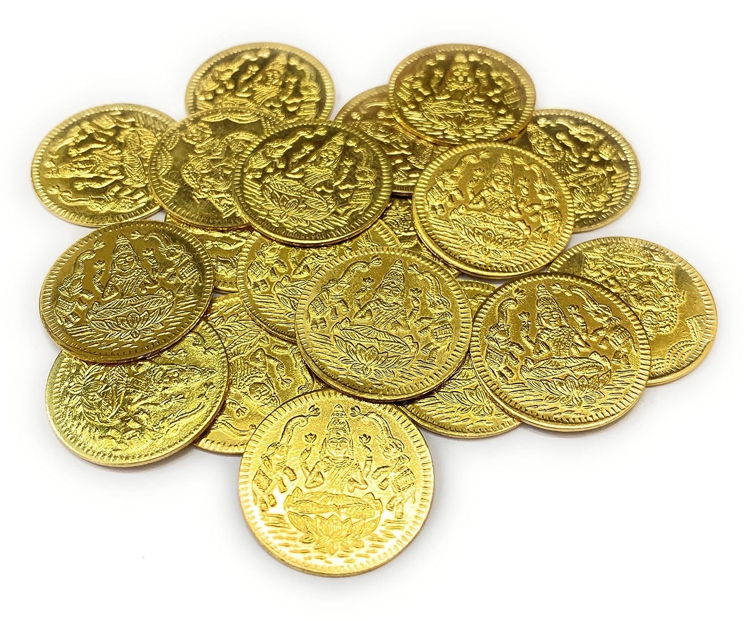 Buy GHST Lakshmi Kubera Coin Ashtothara Lakshmi Coins of 108 nos Online ...