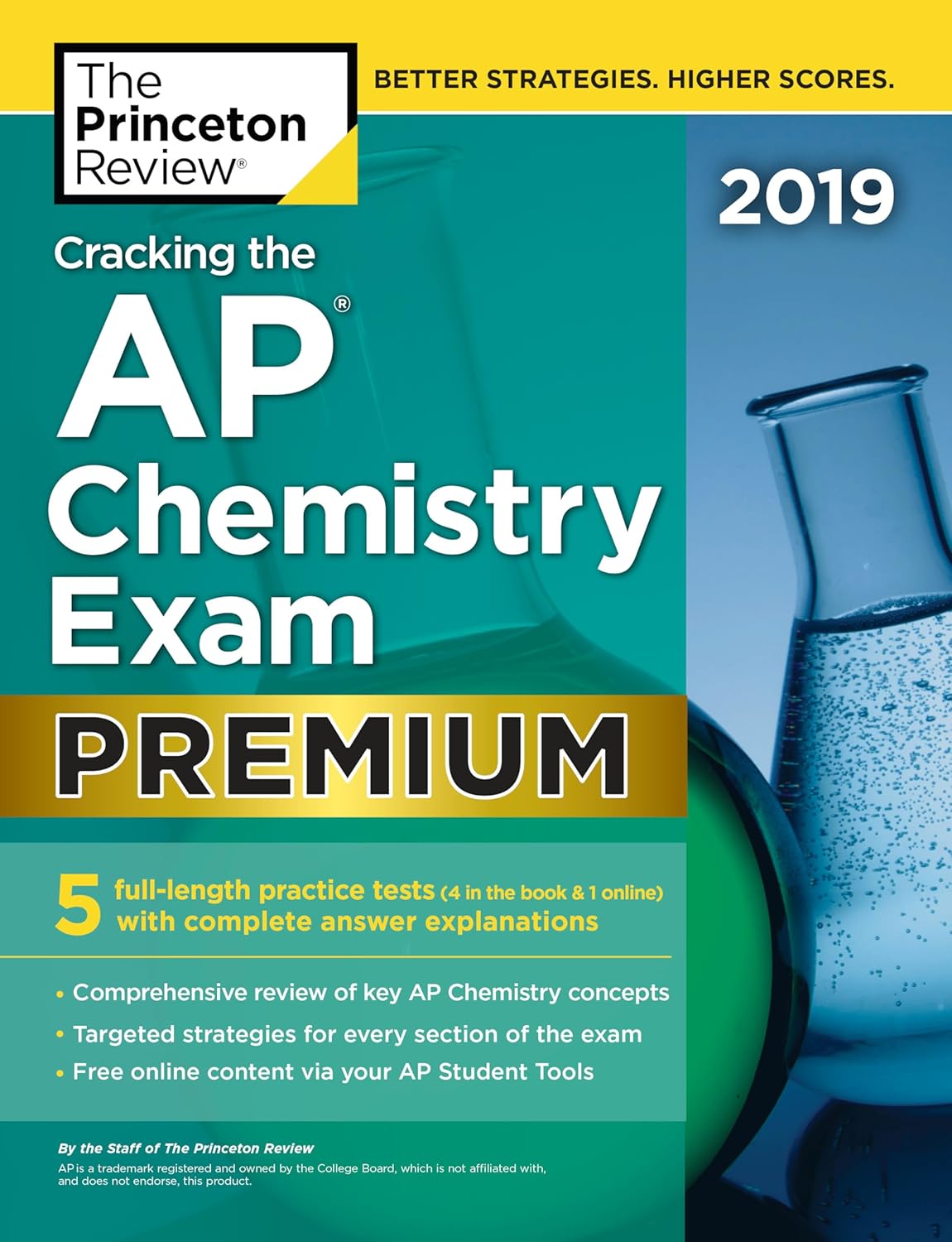 Amazon.com: Cracking the AP Chemistry Exam 2019, Premium Edition: 5 ...