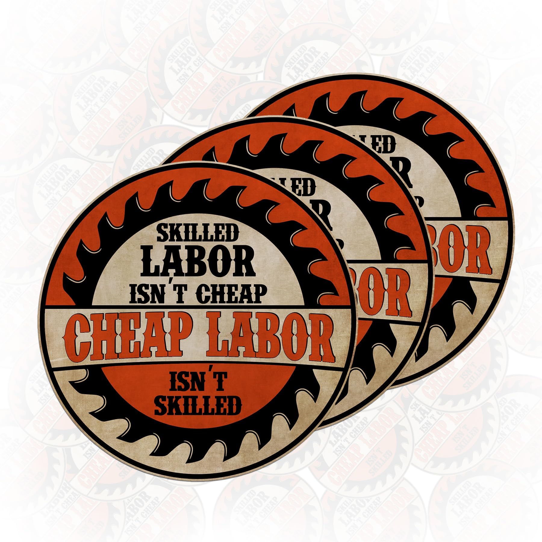 Amazon.com: Skilled Labor Isn't Cheap Hard Hat Helmet Sticker Vinyl ...