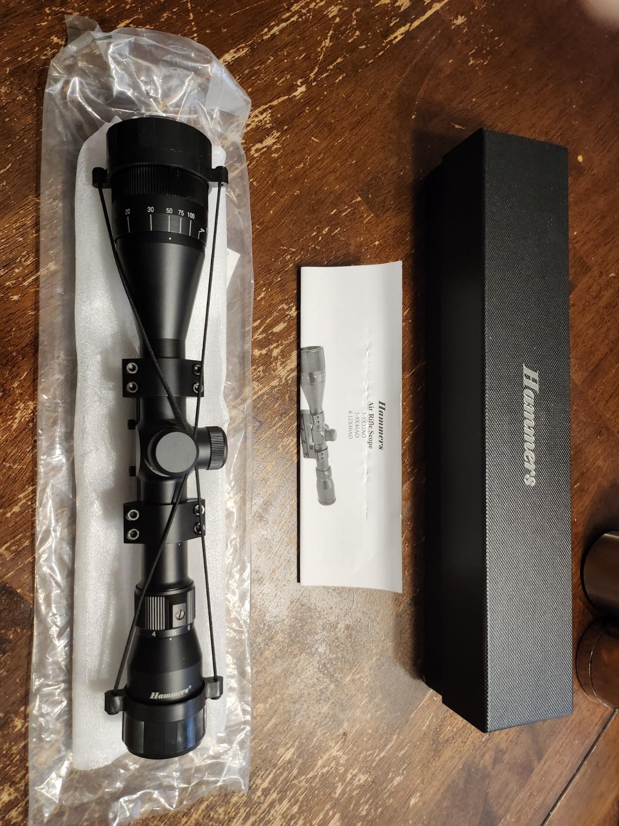 $13/mo - Finance Hammers 3-9x40AO .177 .22 Magnum Spring Air Gun Rifle ...