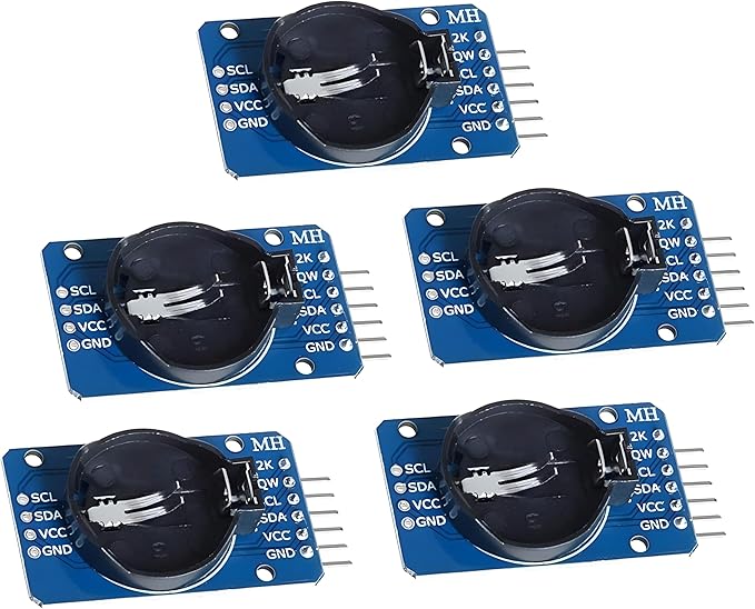 Amazon.com: PAMEENCOS 5Pcs DS3231 AT24C32 IIC RTC Clock Module High ...