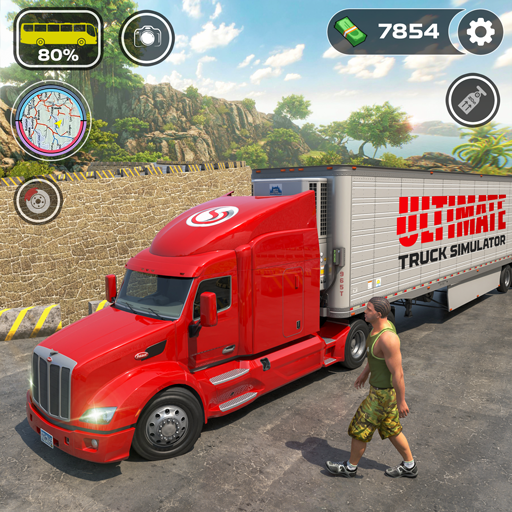 Offroad Euro Truck Driver Games: USA Truck Driving Simulator: Real ...