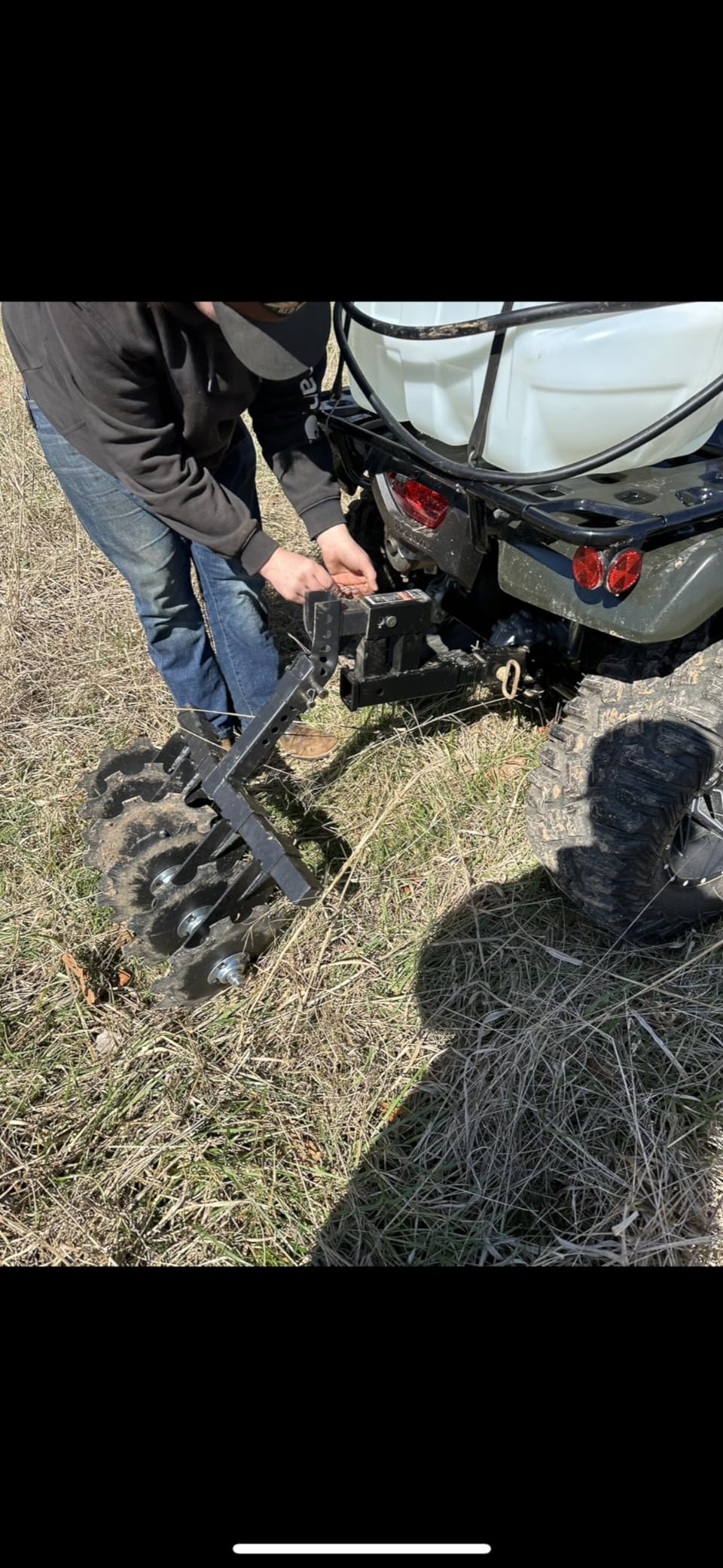 Amazon.com : YITAMOTOR 28" Width Disc Plow Harrow with Universal 2 ...