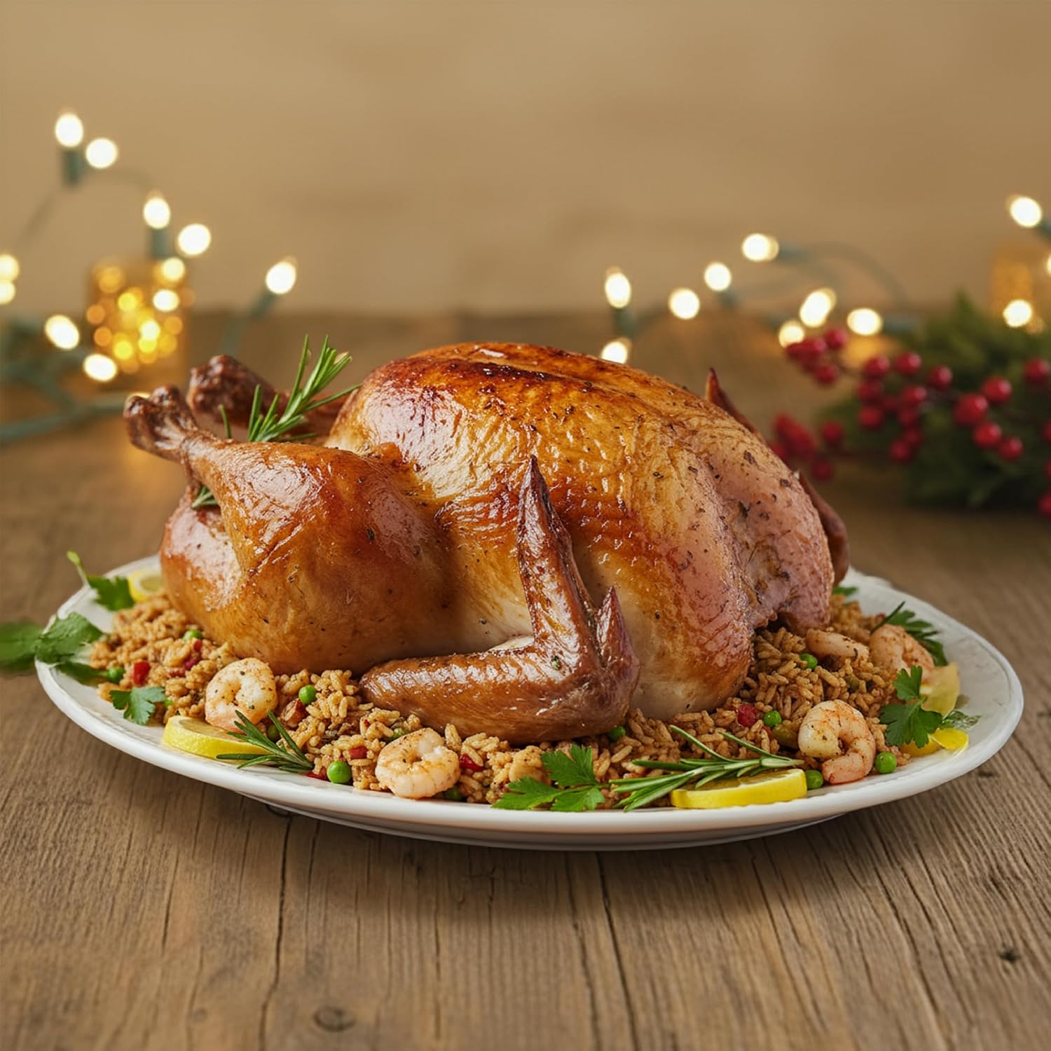 Amazon.com: 15lb Turducken w/Shrimp & Sausage Jambalaya Stuffing ...