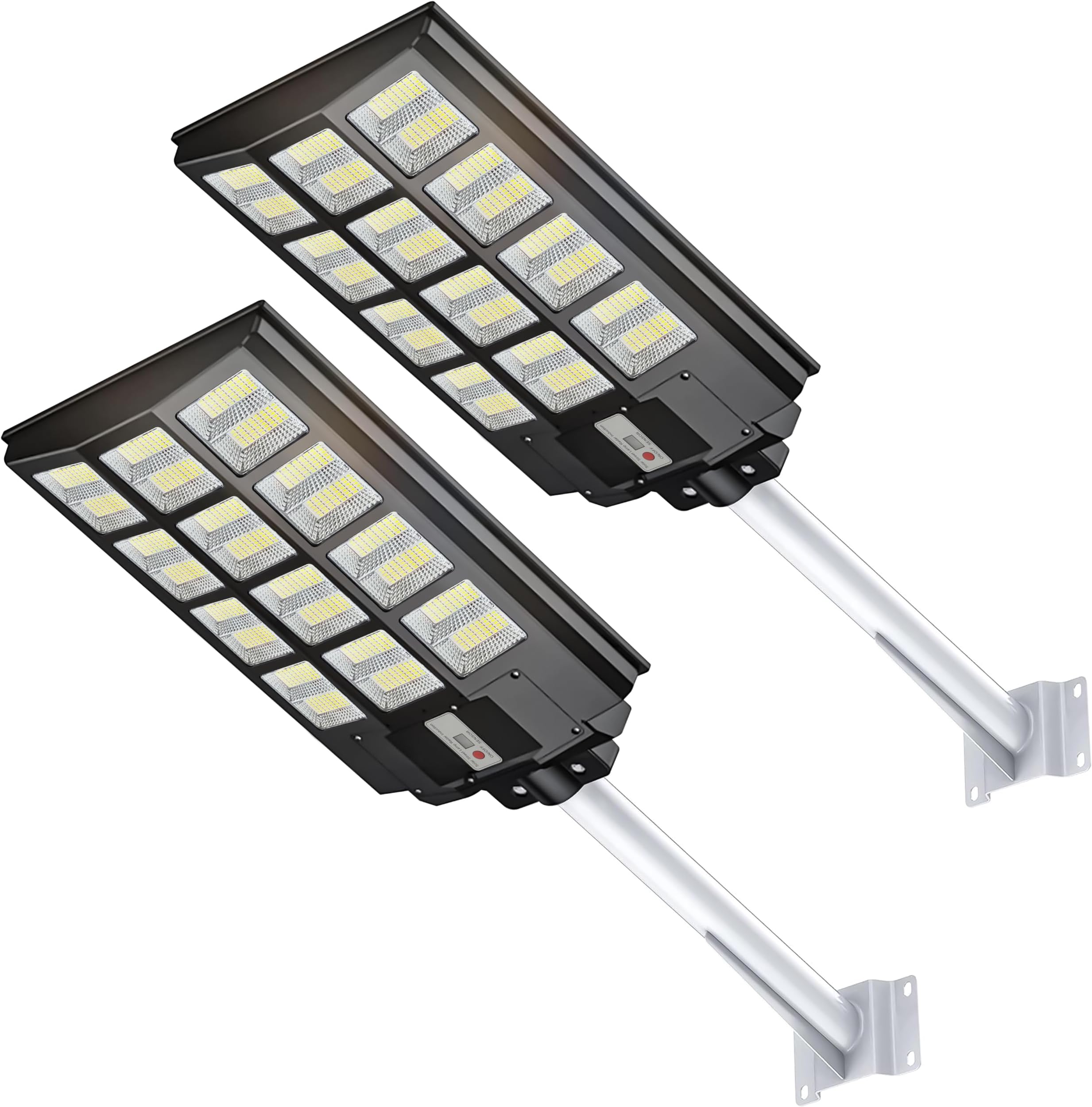 Wattake Solar Street Lights Outdoor - 1000W Solar Parking Lot Lights ...