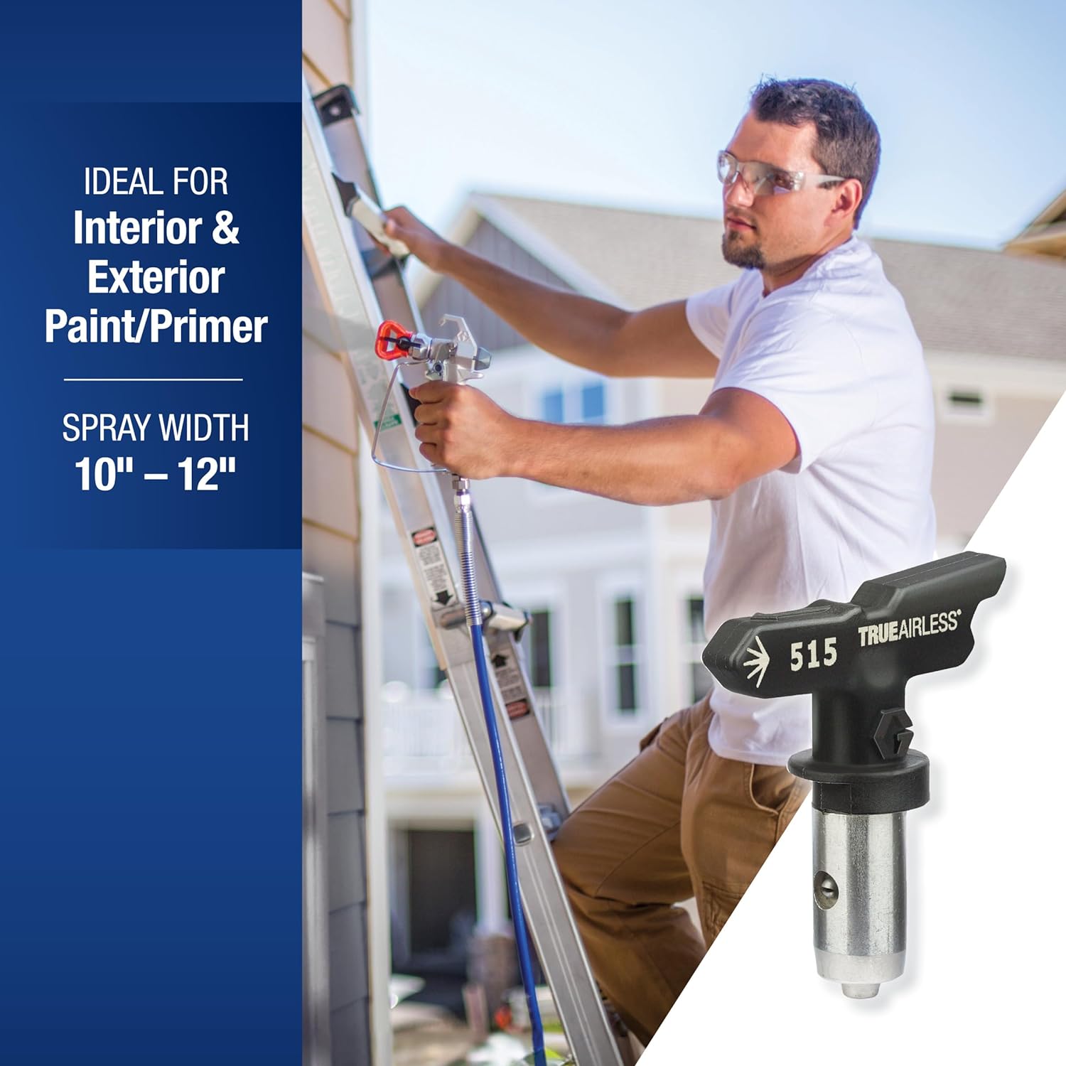 GRACO TrueAirless 515 – Punta de pulverización, color negro, plateado ...