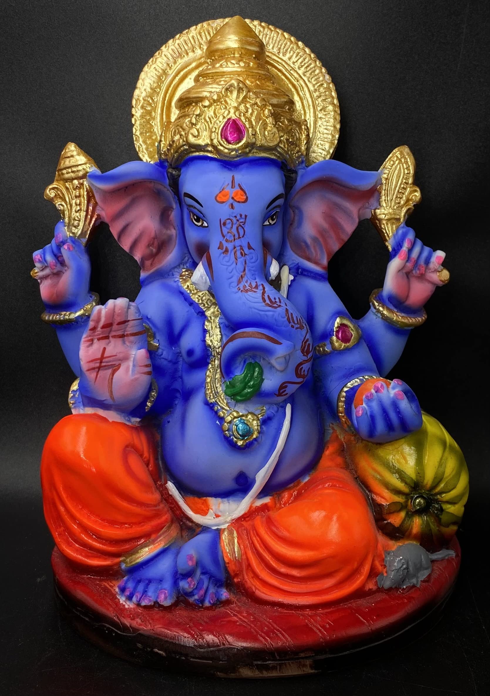 Buy KTD Gopala Ganesh JI | Ganesh Ji | Ganesh JI Idol For Temple | Clay ...