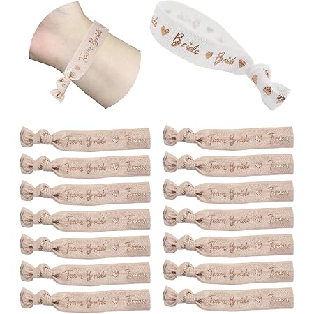 Hen Party Wristbands 16 Team Bride Hen Do Accessories Decoration with ...