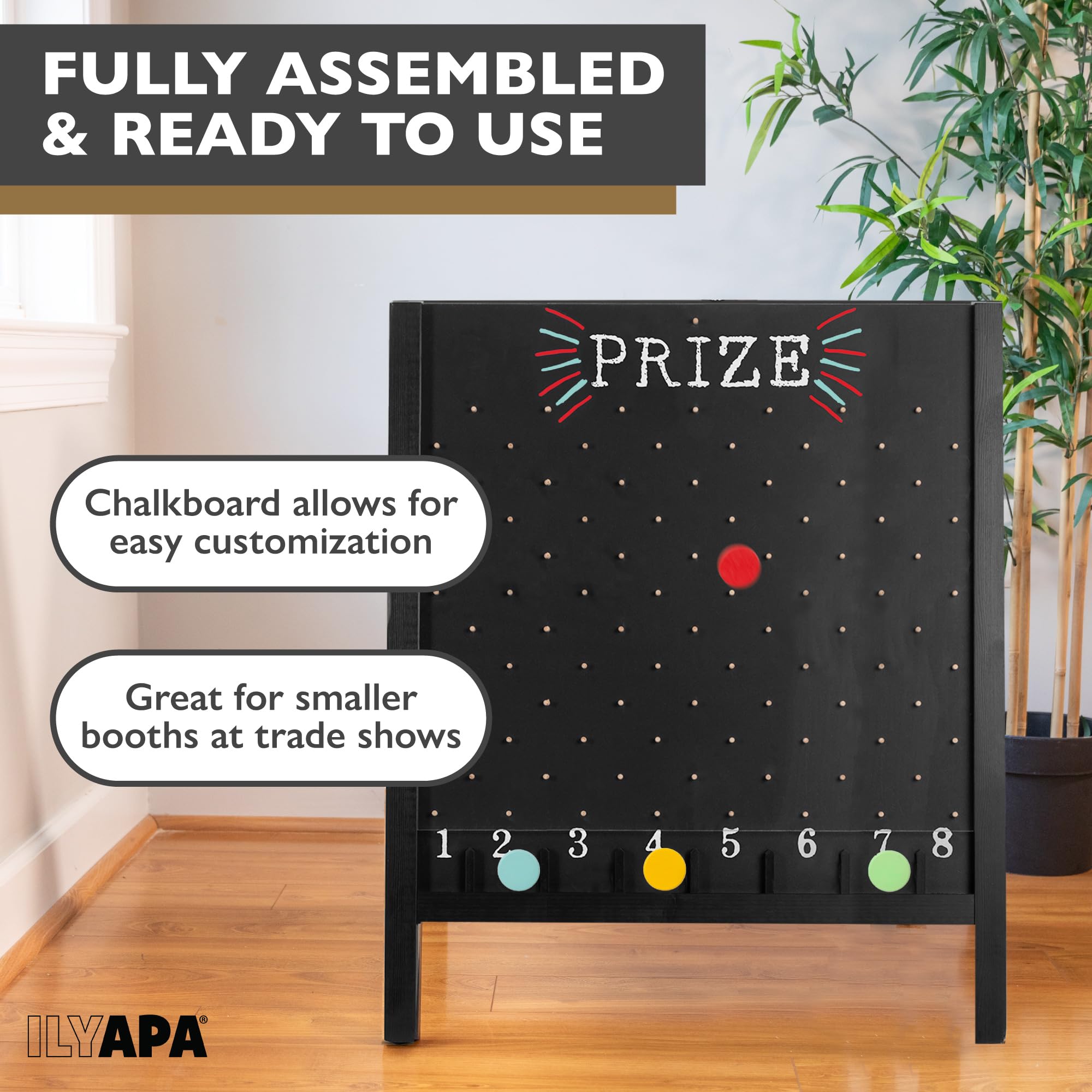 Snapklik.com : Ilyapa Board - Large Portable Prize Drop Game For Events ...