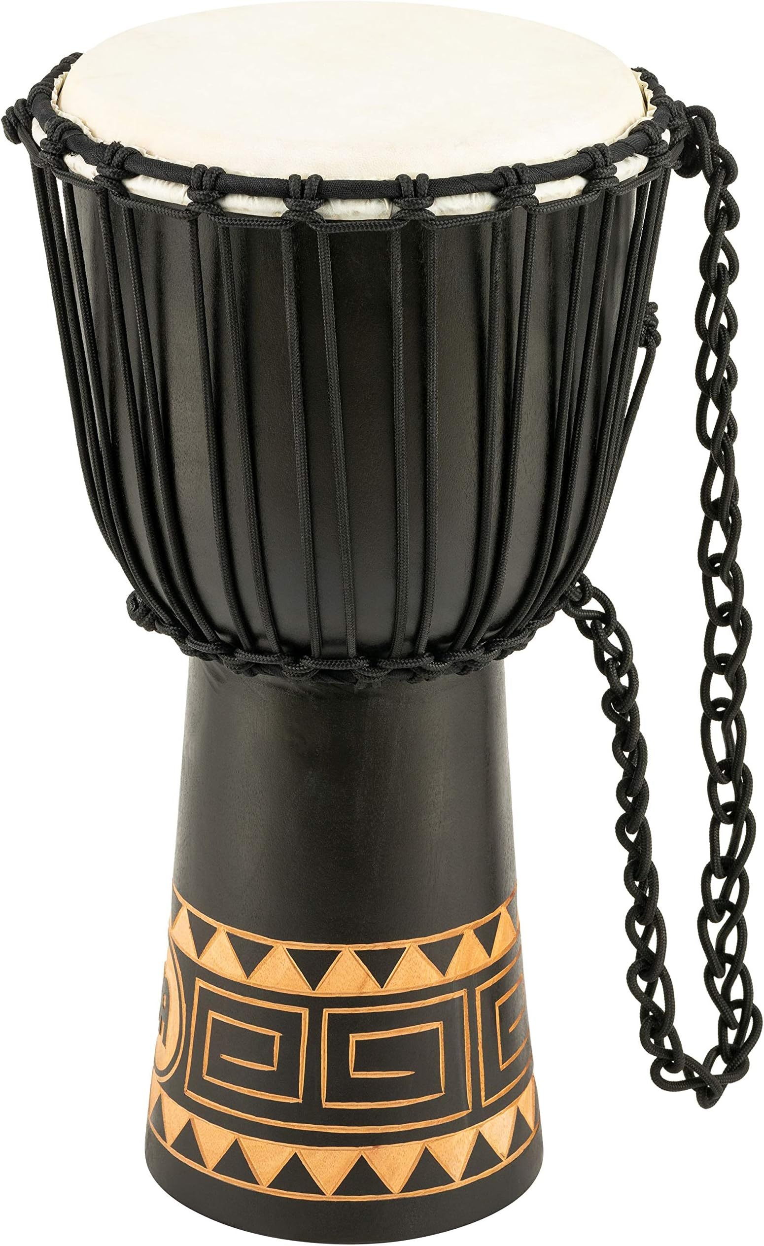 Amazon.com: 20" Tall (M8) Elephants Deep Carved Djembe Bongo Drum with ...
