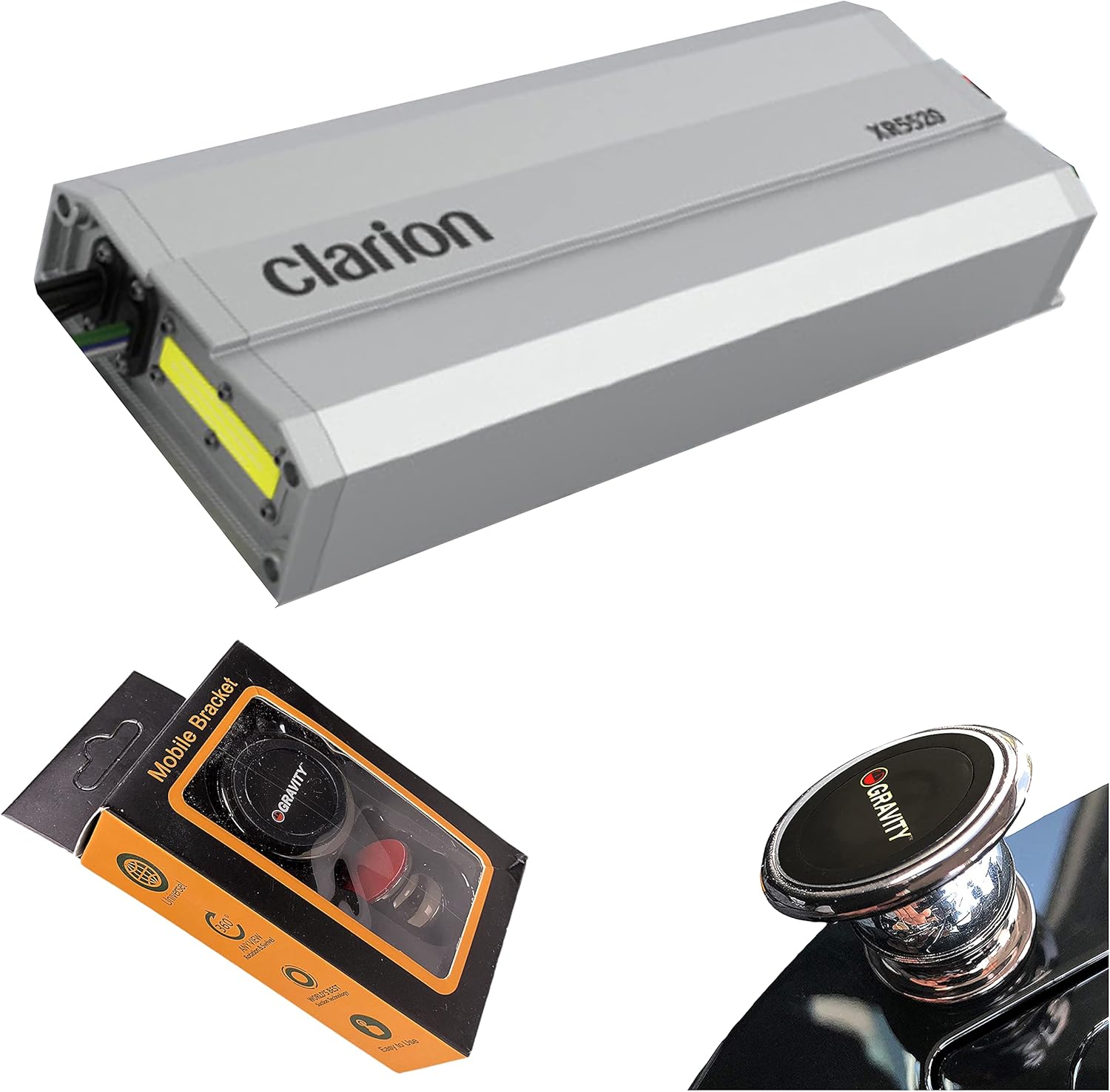 Amazon.com: Clarion XR5520 Class D 5-Channel 800W Maximum Power ...