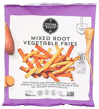 Amazon.com: Strong Roots Mixed Vegetable Fries, 15 oz, Vegan & Gluten ...
