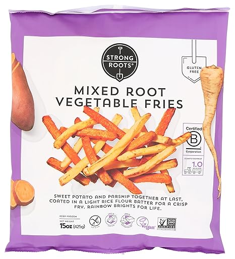 Amazon.com: Strong Roots Mixed Vegetable Fries, 15 oz, Vegan & Gluten ...