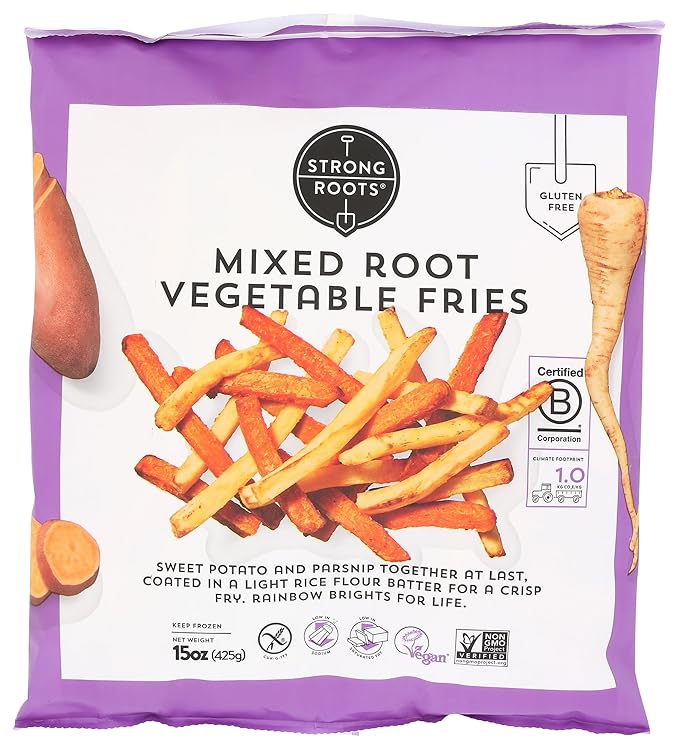 Amazon.com: Strong Roots Mixed Vegetable Fries, 15 oz, Vegan & Gluten ...