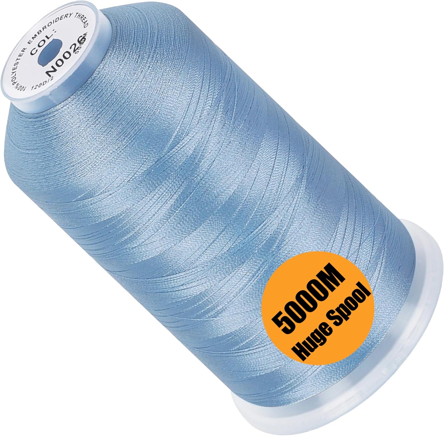 Amazon.com: New brothread - Single Huge Spool 5000M Each Polyester ...