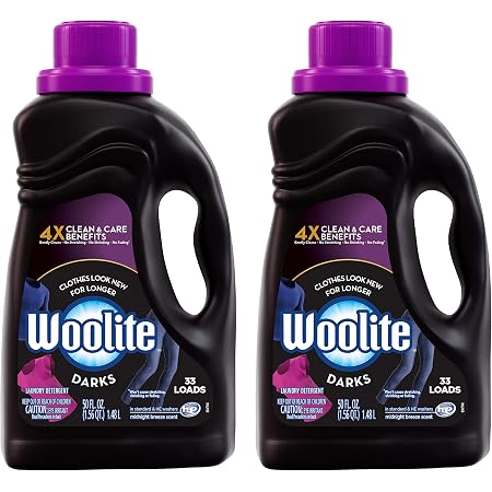Amazon.com: Woolite Darks Defense Liquid Laundry Detergent, 33 Loads ...