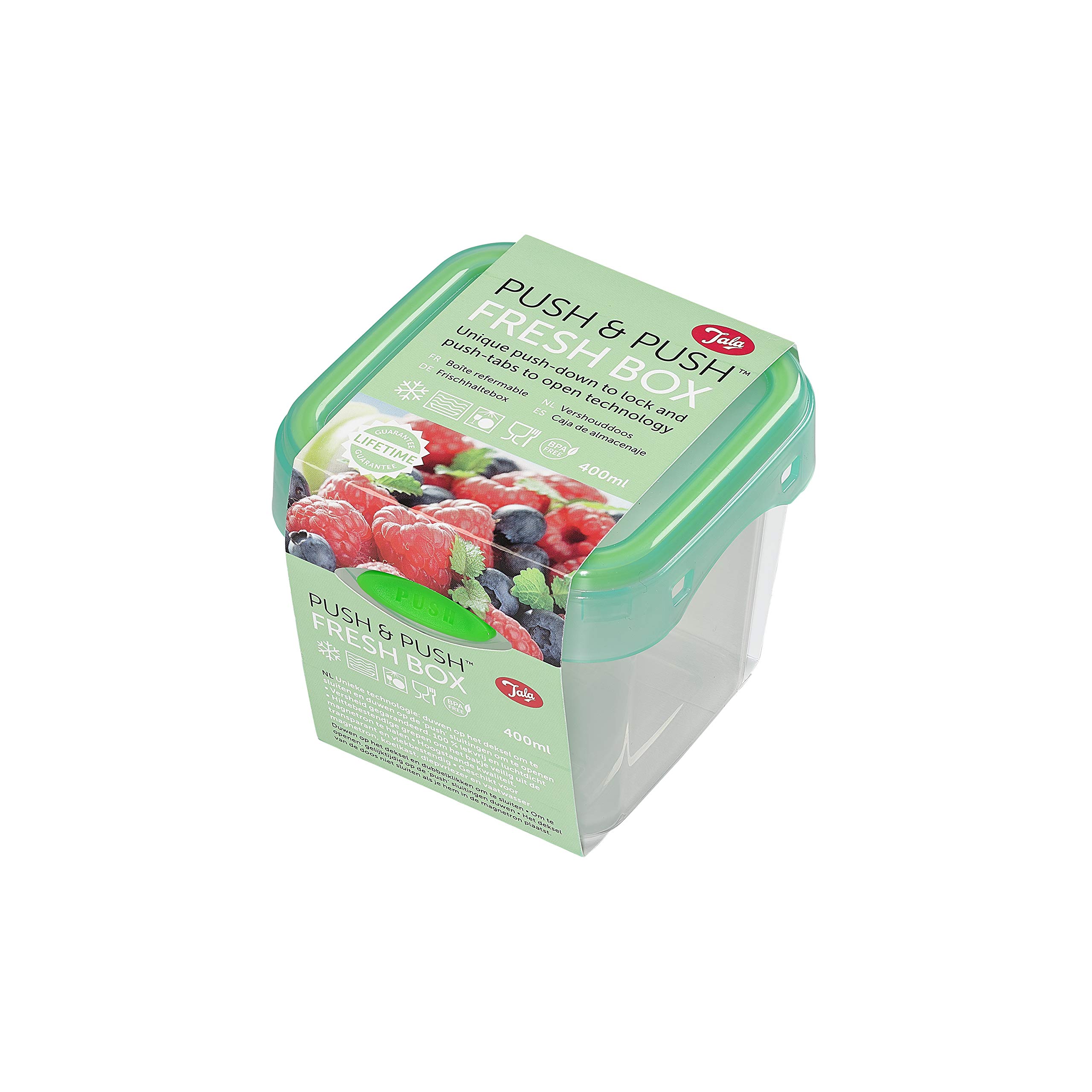 Tala Fresh Box Plastic Food Storage Container, 400ml : Amazon.co.uk ...