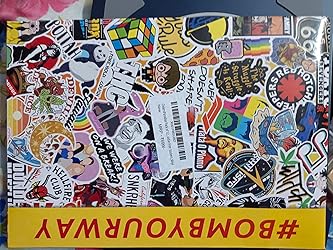 CodersParadise Vinyl Pack of 51 Laptop Sticker For Programmer, Coder ...