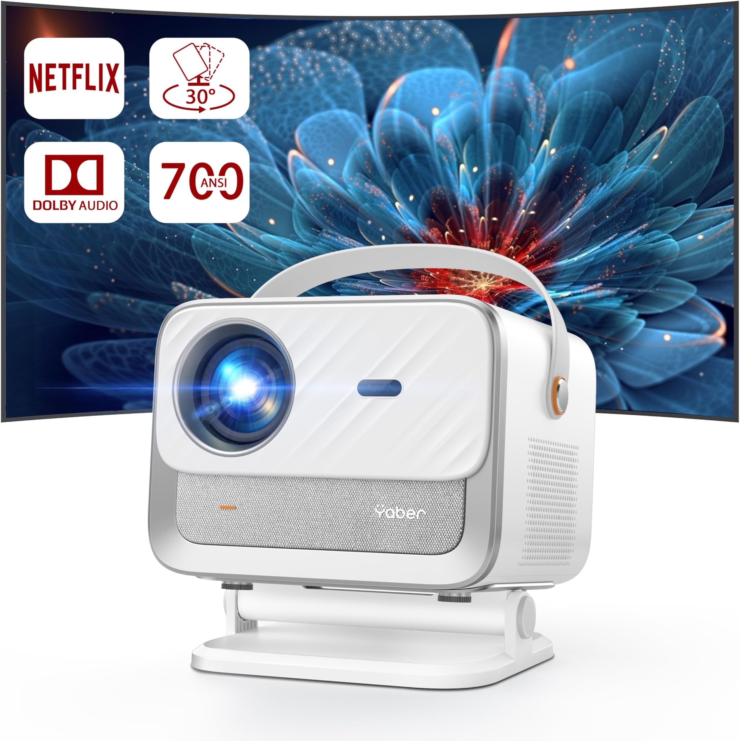 Amazon.com: 4K Supported Projector with Android TV 11, Wanbo Mozart 1 ...
