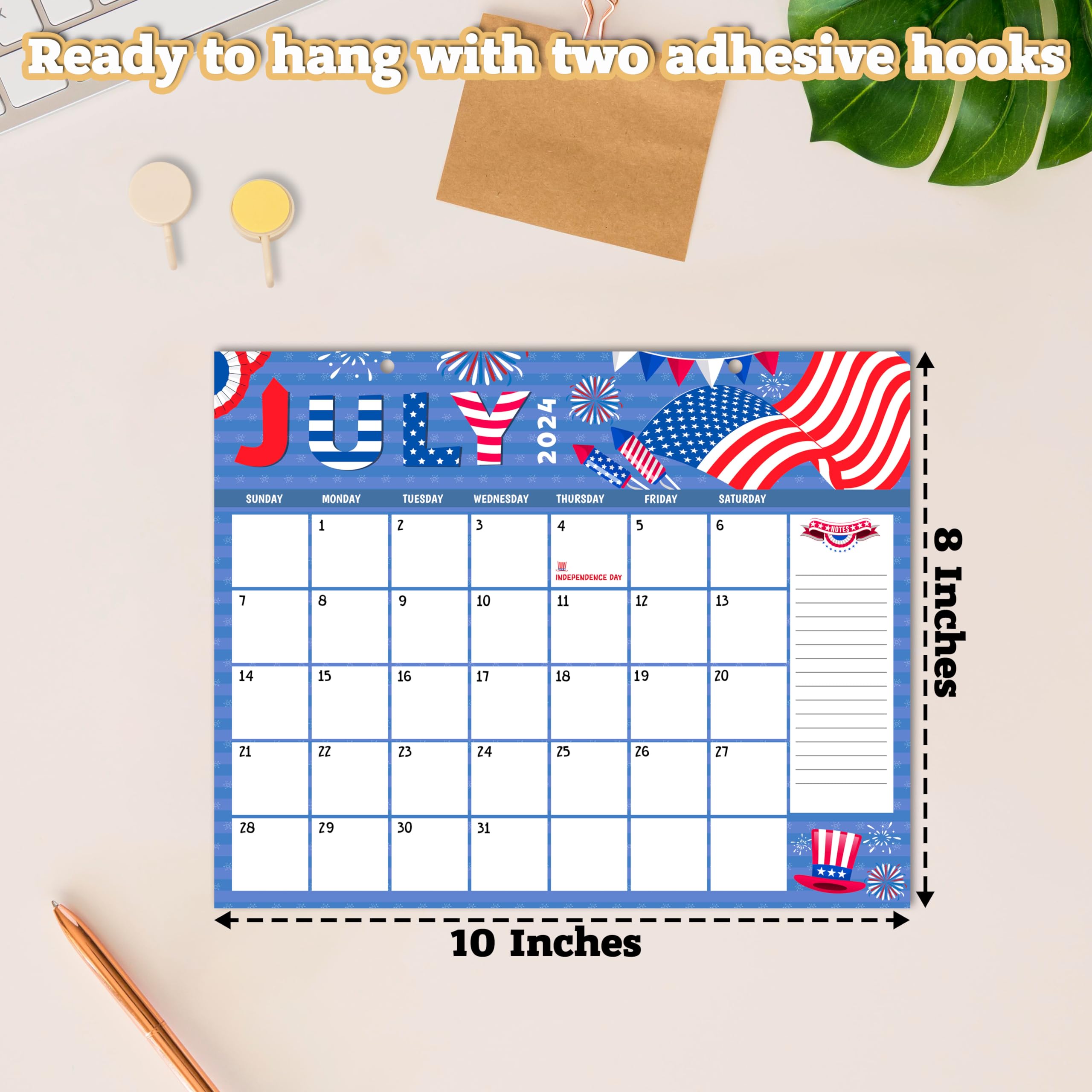 Snapklik.com : Calendar 2024-2025 Wall Hanging Calendar 18 Months ...