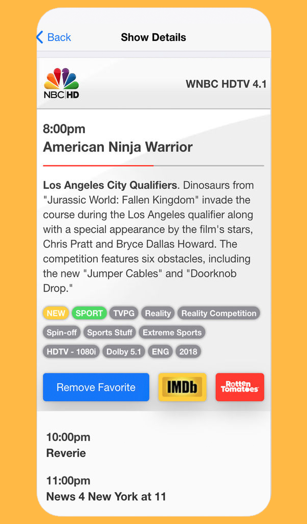 On TV Tonight USA - Listings Guide - App on Amazon Appstore