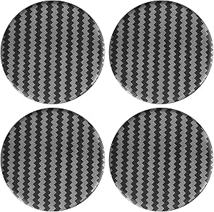 Amazon.com: X AUTOHAUX 45mm Car Wheel Centre Hub Cap Sticker Emblem ...