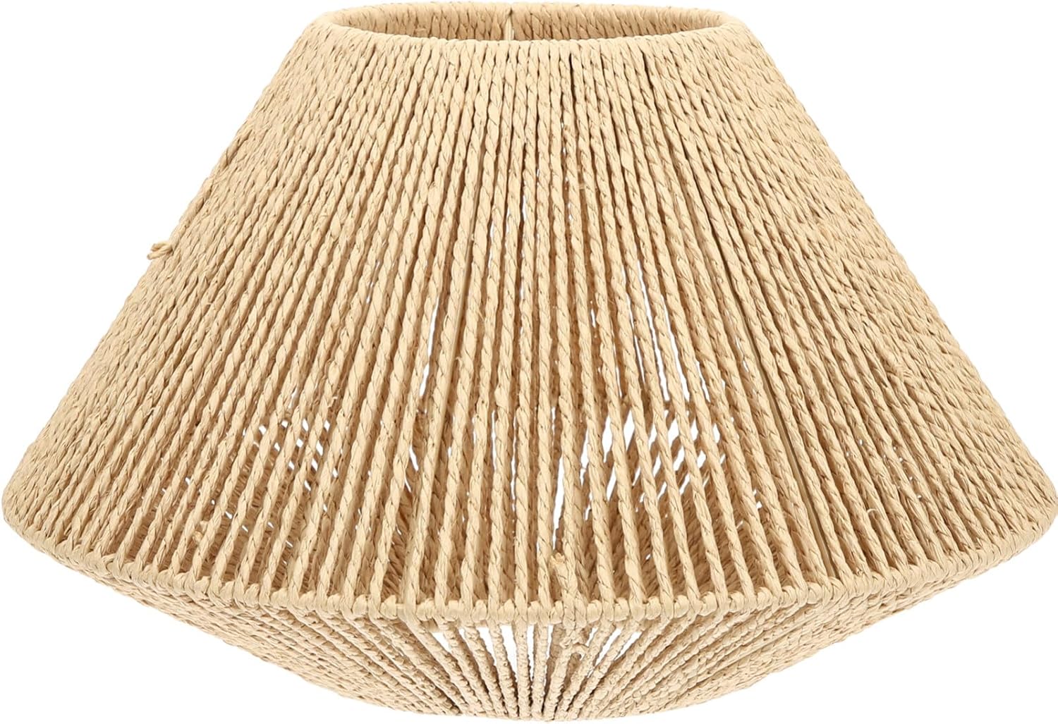 Operitacx Rattan Lampshade Rattan Light Shade, Basket Style Lamp Shades ...