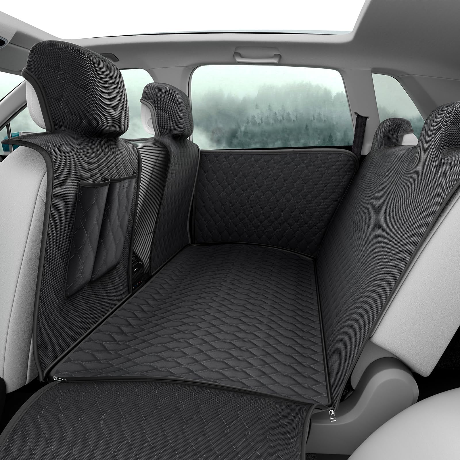 Amazon.com : D-Lumina Dog Seat Covers for Tesla Model 3 2018-2023 ...