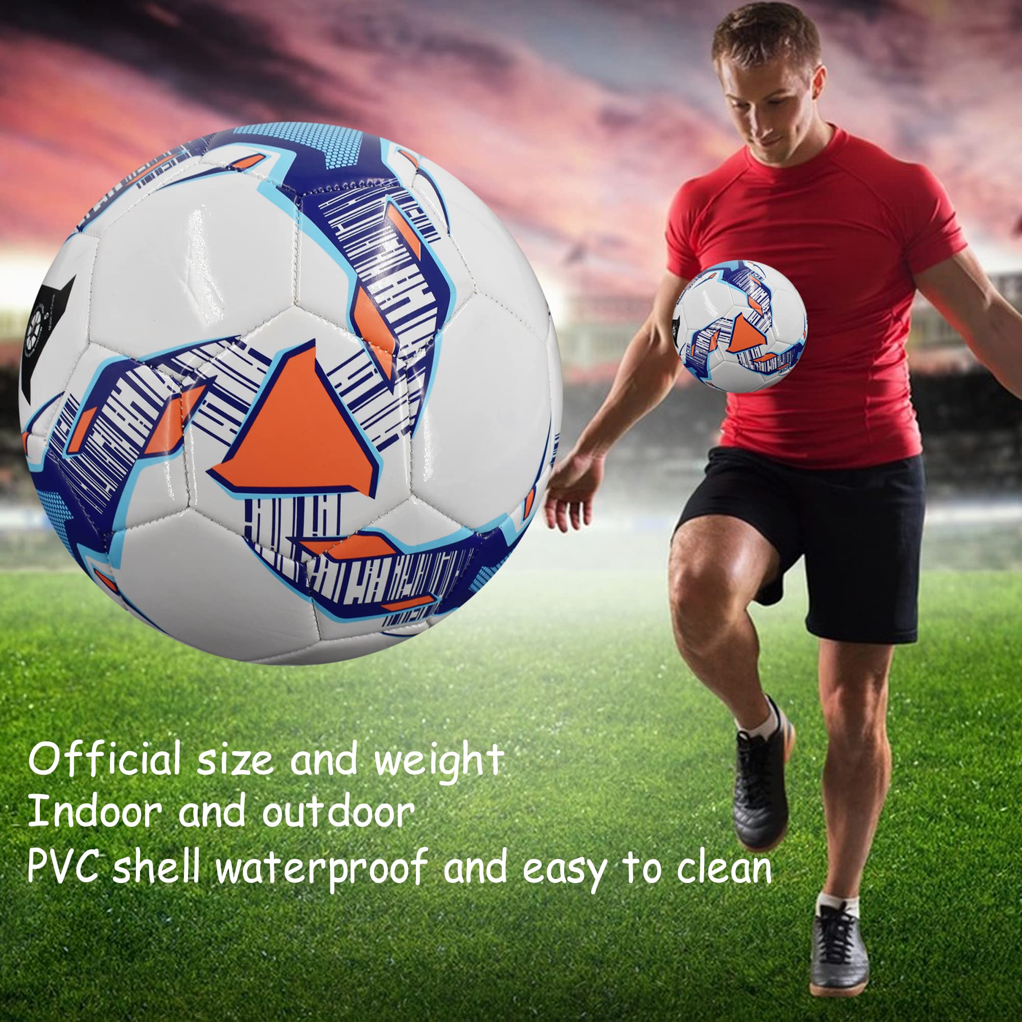 Snapklik.com : Senston Soccer Ball Official Size 5