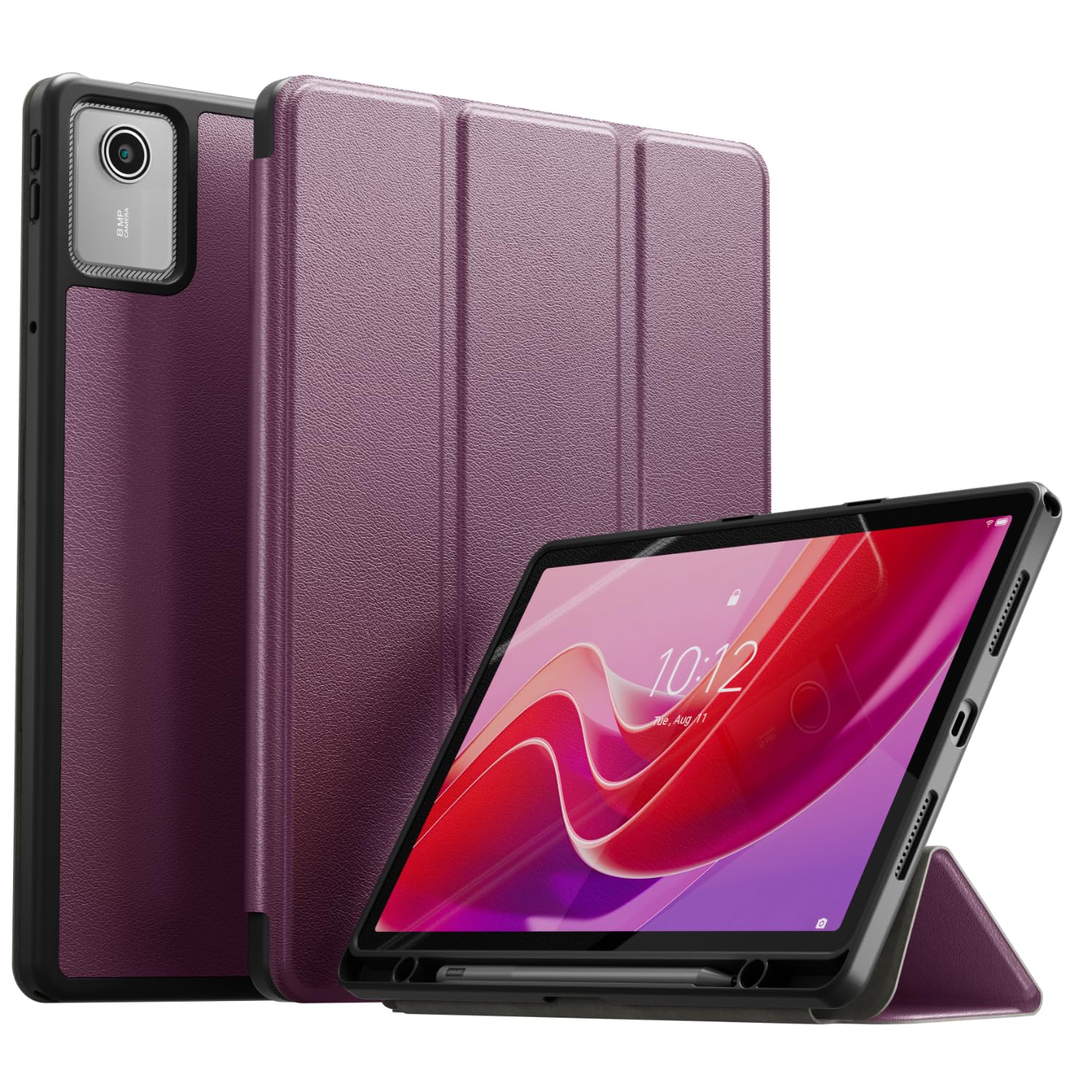 Amazon.com: YRH for Lenovo Tab M11 Case with Pen Holder, Soft TPU Back ...