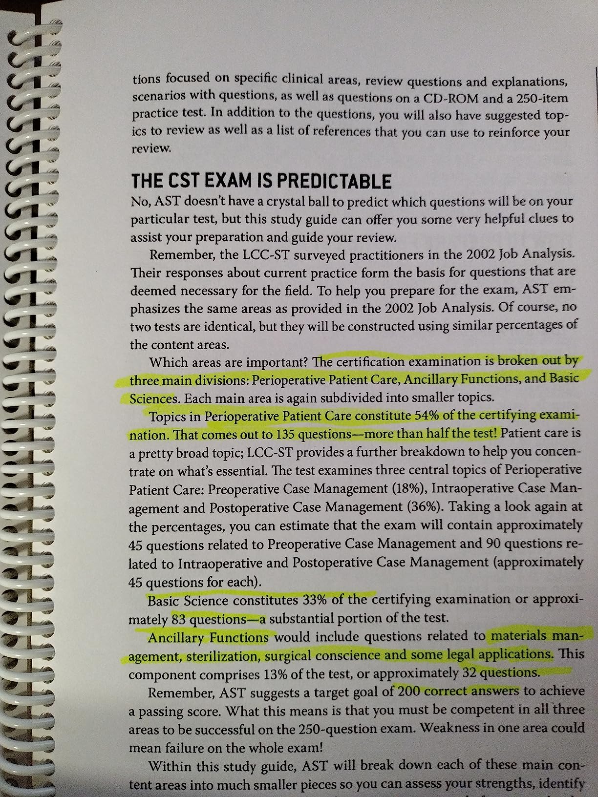 Surgical Technologist Certifying Exam Study Guide: 9780926805408 ...