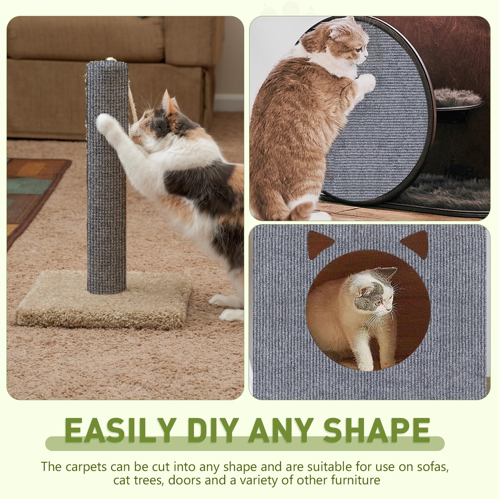 Snapklik.com : Cat Scratch Furniture Protector For Couch, Wall & Door ...