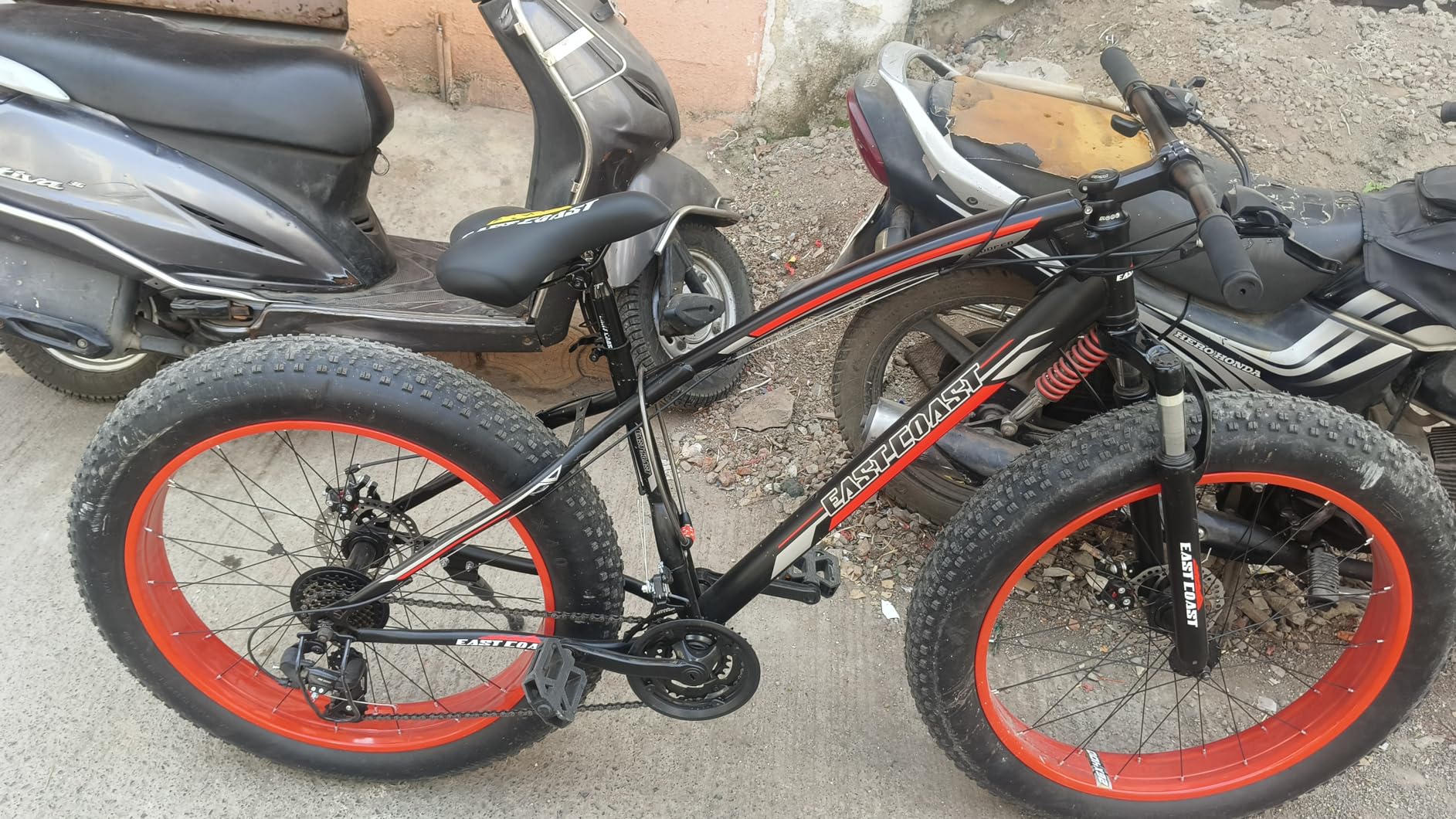 Buy EAST COAST Unisex Trooper 21 Speed Cycle/Mountain Bike | 26T Fat ...