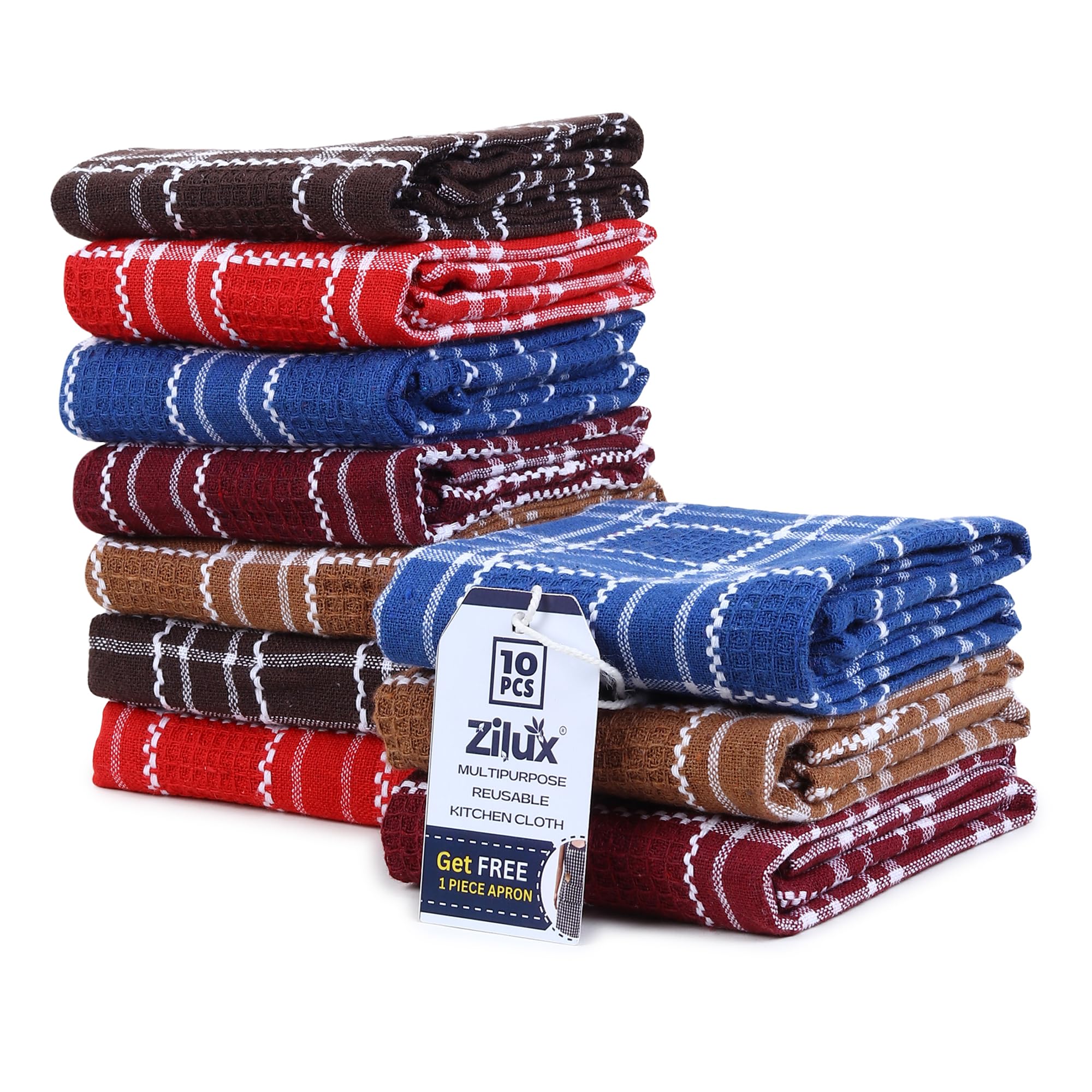 Zilux® Kitchen Towel Use for Kitchen Cloth, Cloth for Cooking, Kitchen ...