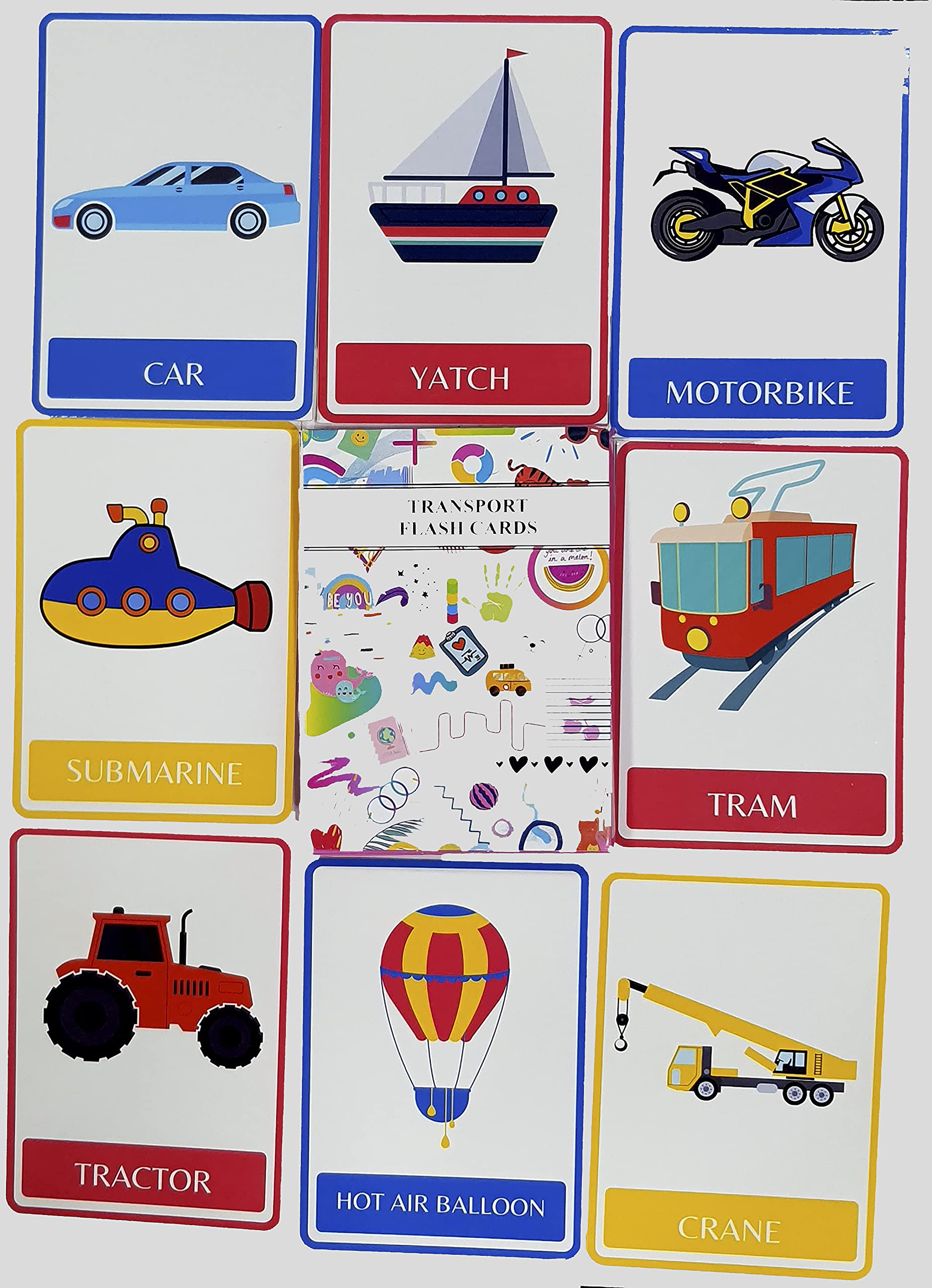 Buy Learner's Bridge Flash Card Transport to Develop Re Skill, General ...