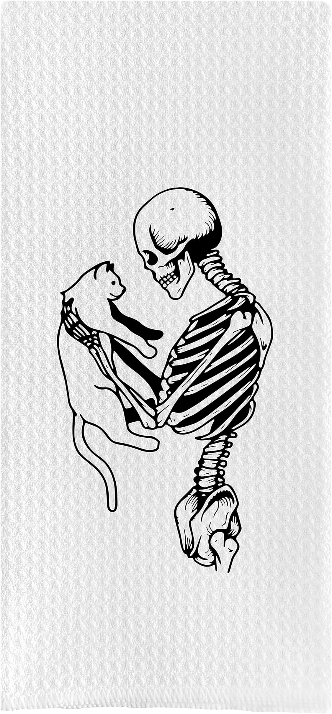 Amazon.com: YYZZH Bloody Hand Print Pattern Horror Halloween Design ...