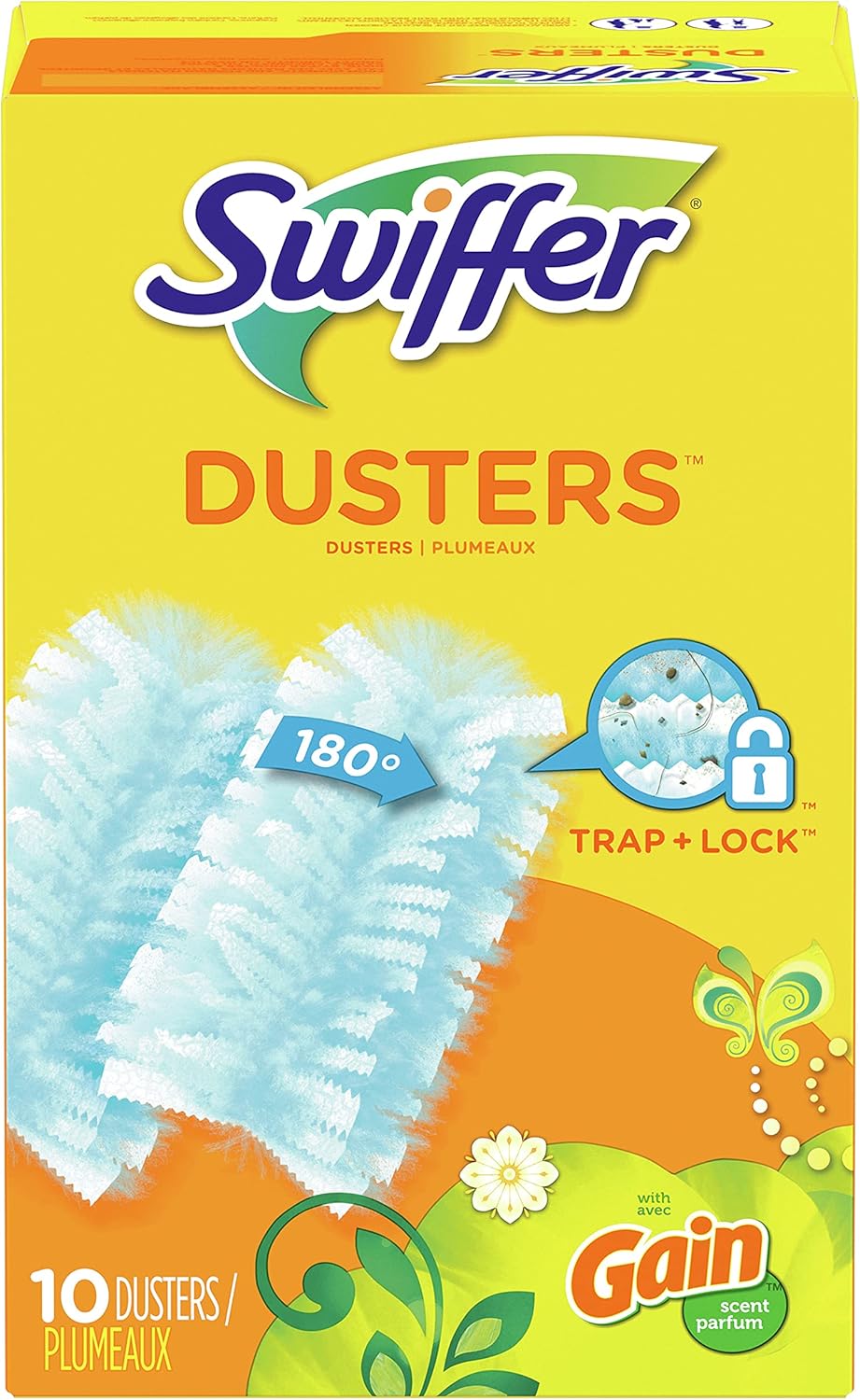 Swiffer 180 Dusters Refills For Multi Surface Cleaning, Disposable ...
