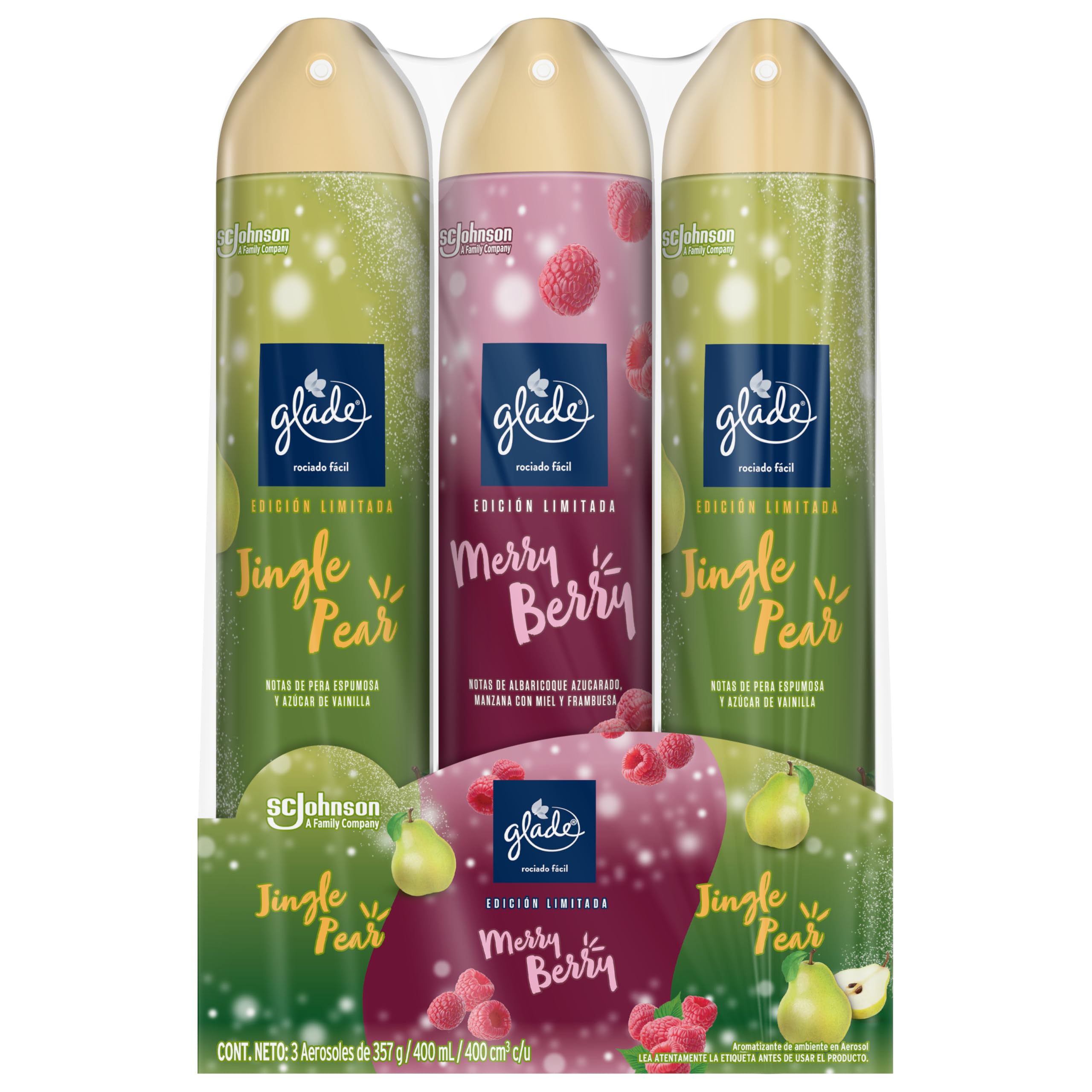 Glade Aromatizante para Hogar en Aerosol, Edición Limitada, Refresca y ...