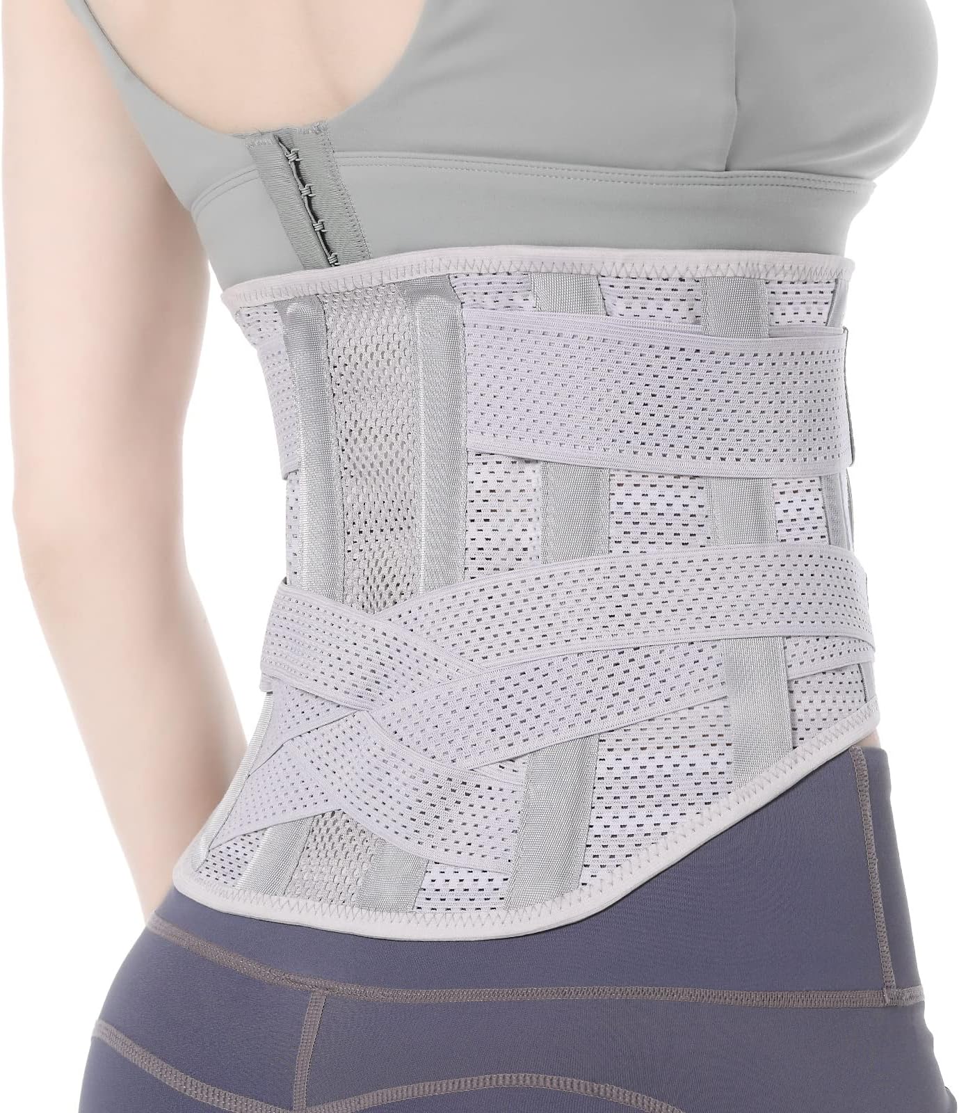 Amazon.com: AllyFlex Sports® Back Brace For Lifting Work Y-shape ...