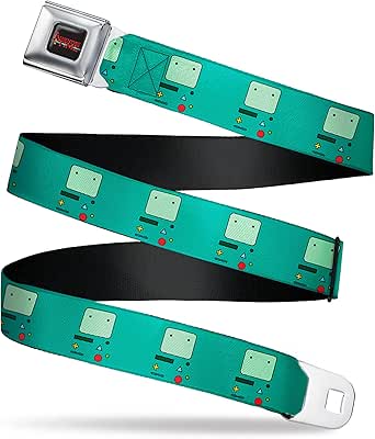 Amazon.com: Cartoon Network Belt, Seatbelt Buckle Belt, Adventure Time ...