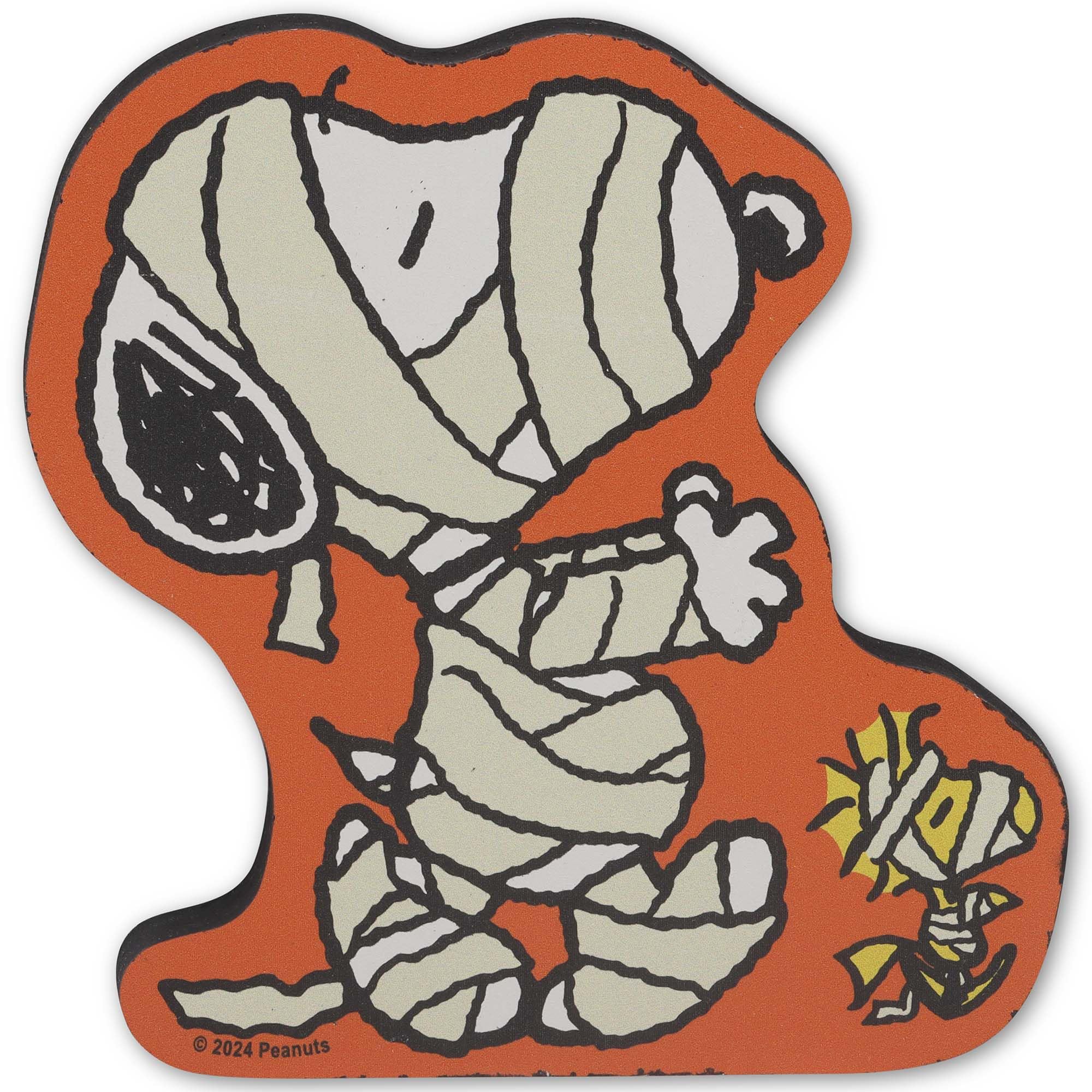 Amazon.com: Peanuts Snoopy and Woodstock Mummies Shelf Sitter Decor ...