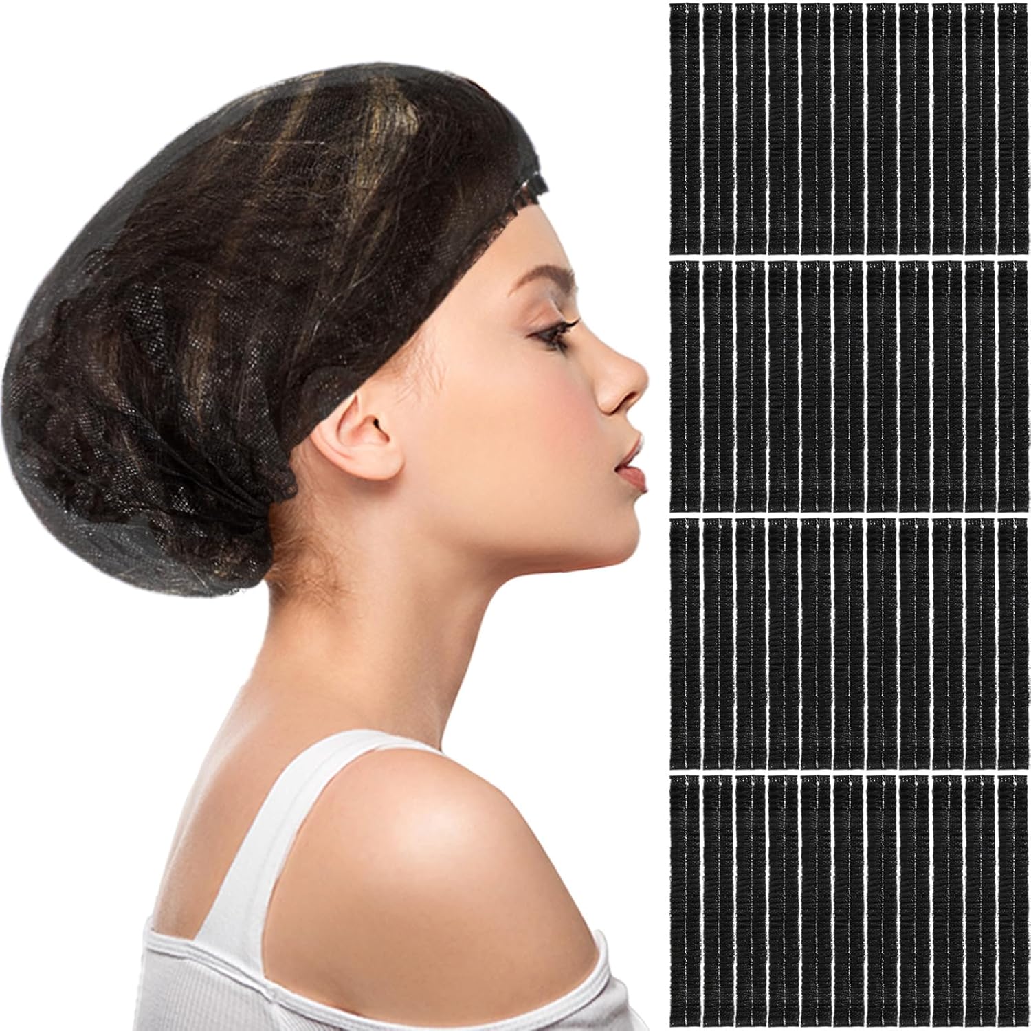 Amazon.com : Foaincore 1000 Pcs Disposable Bouffant Caps Hair Cover ...