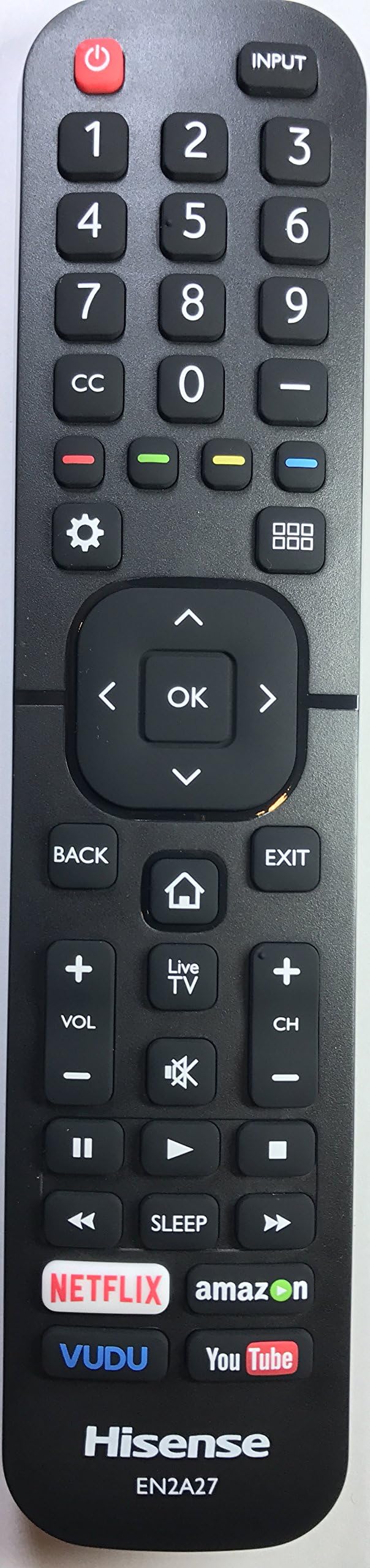 Amazon.com: USARMT New EN2A27 Version 2017 Remote for Hisense H7 Series ...